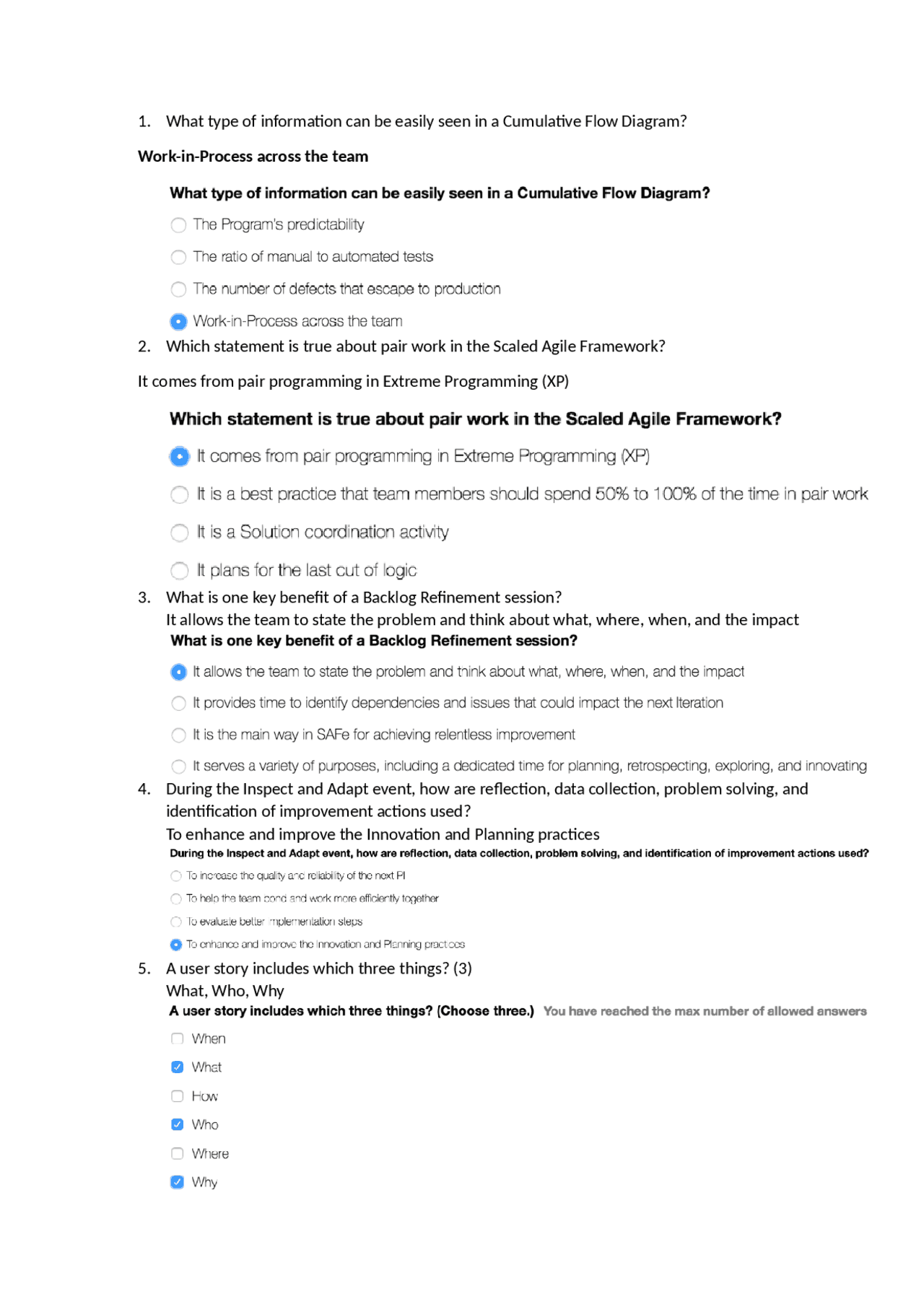SP_test with answers | Exams Nursing | Docsity