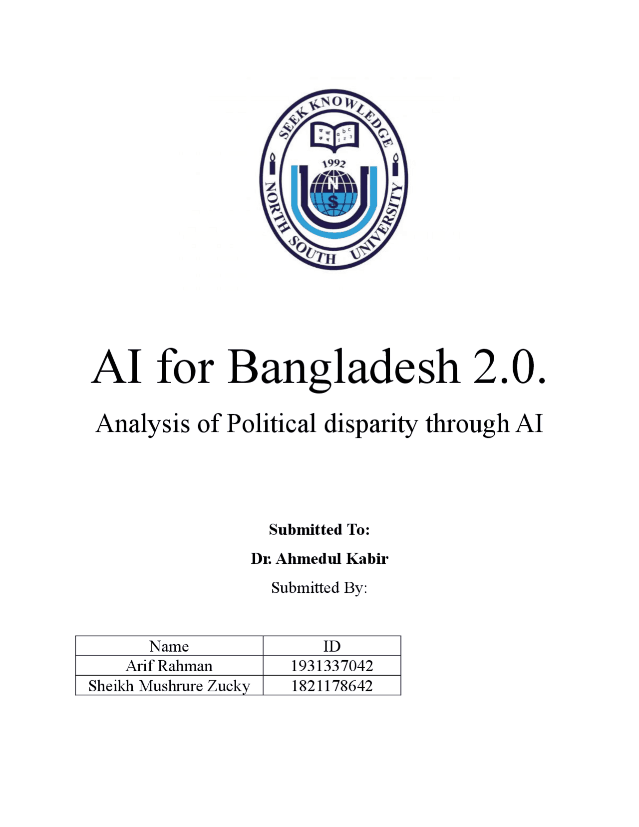 Assignment on Artificial Intelligence | Assignments Artificial Intelligence | Docsity