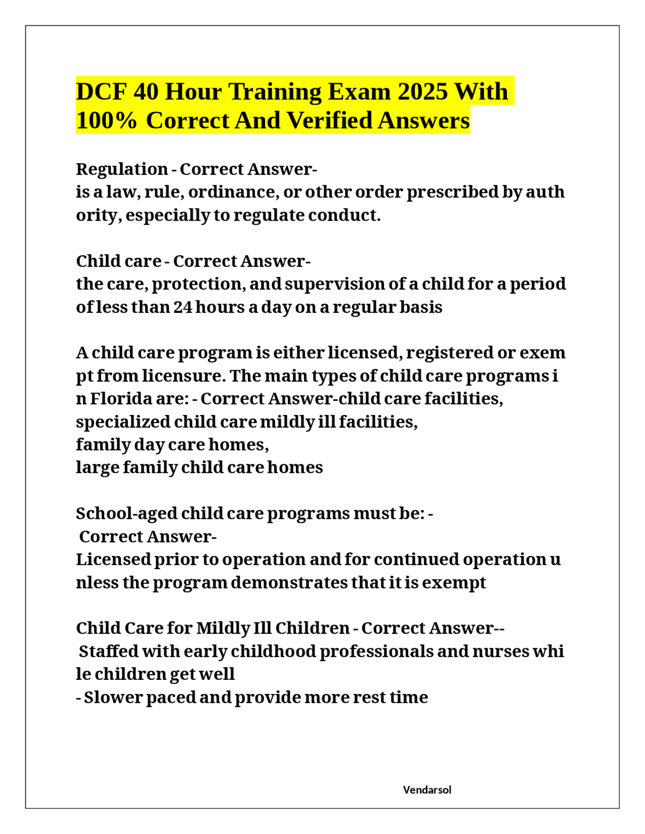 Florida Childcare Regulations: A Q&A Guide to Licensing and Compliance ...