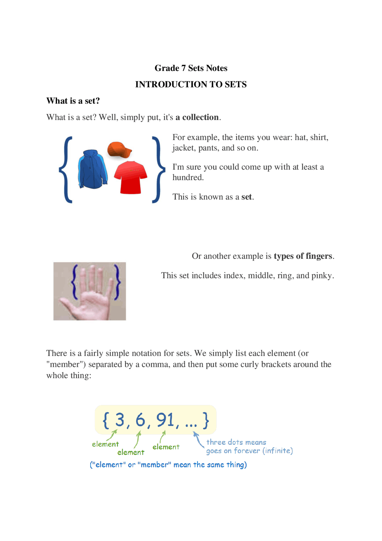 Grade 7 Introduction to Sets and Venn Diagrams: A Comprehensive Guide ...