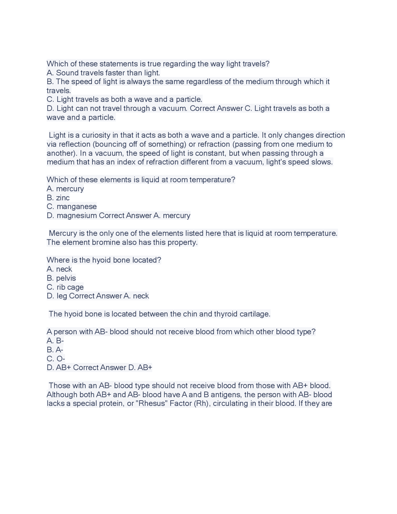 Ccpr RNC-OB test 1 42 Questions with 100 Correct Answers | Exams ...