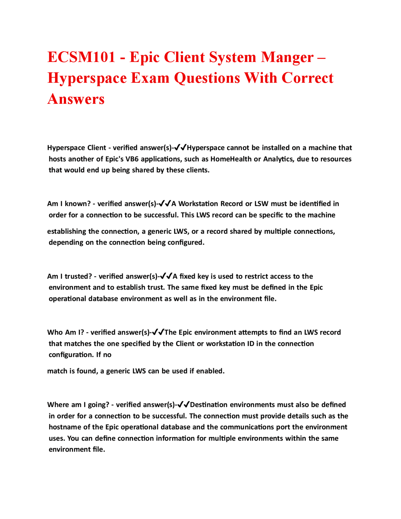 Hyperspace Client Configuration: Secure Connections and Deployment ...