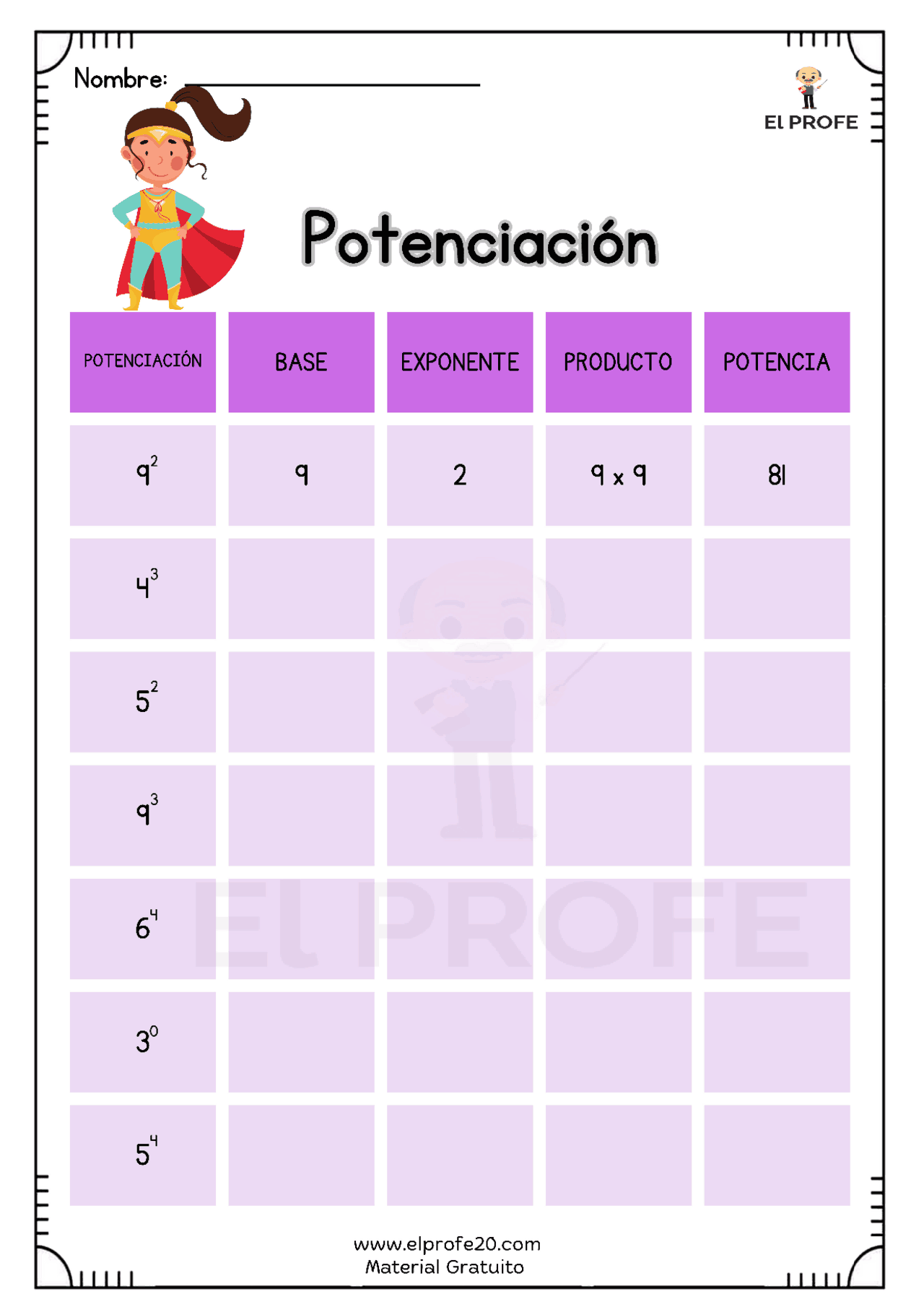 Sumas de fracciones para repasar | Ejercicios de Matemáticas | Docsity