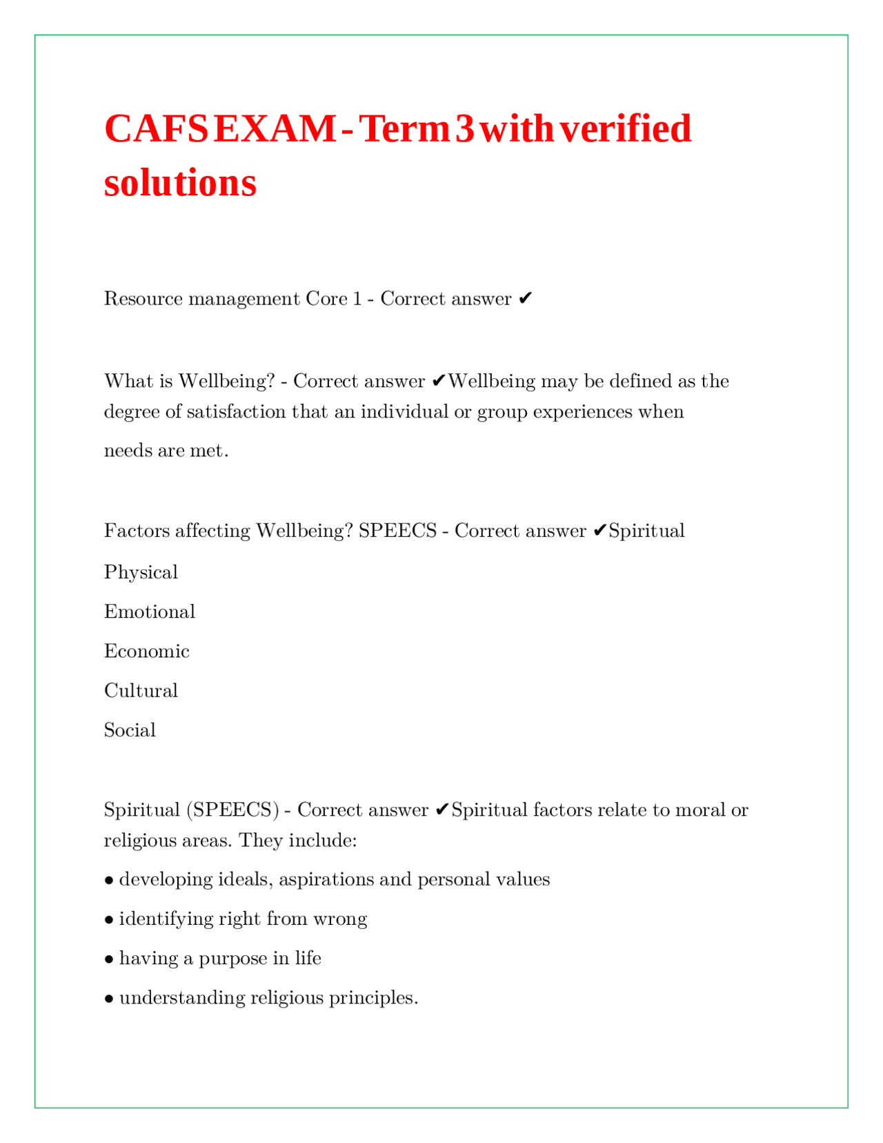 Understanding Wellbeing: SPEECS, SHESEAS, and Maslow's Hierarchy ...