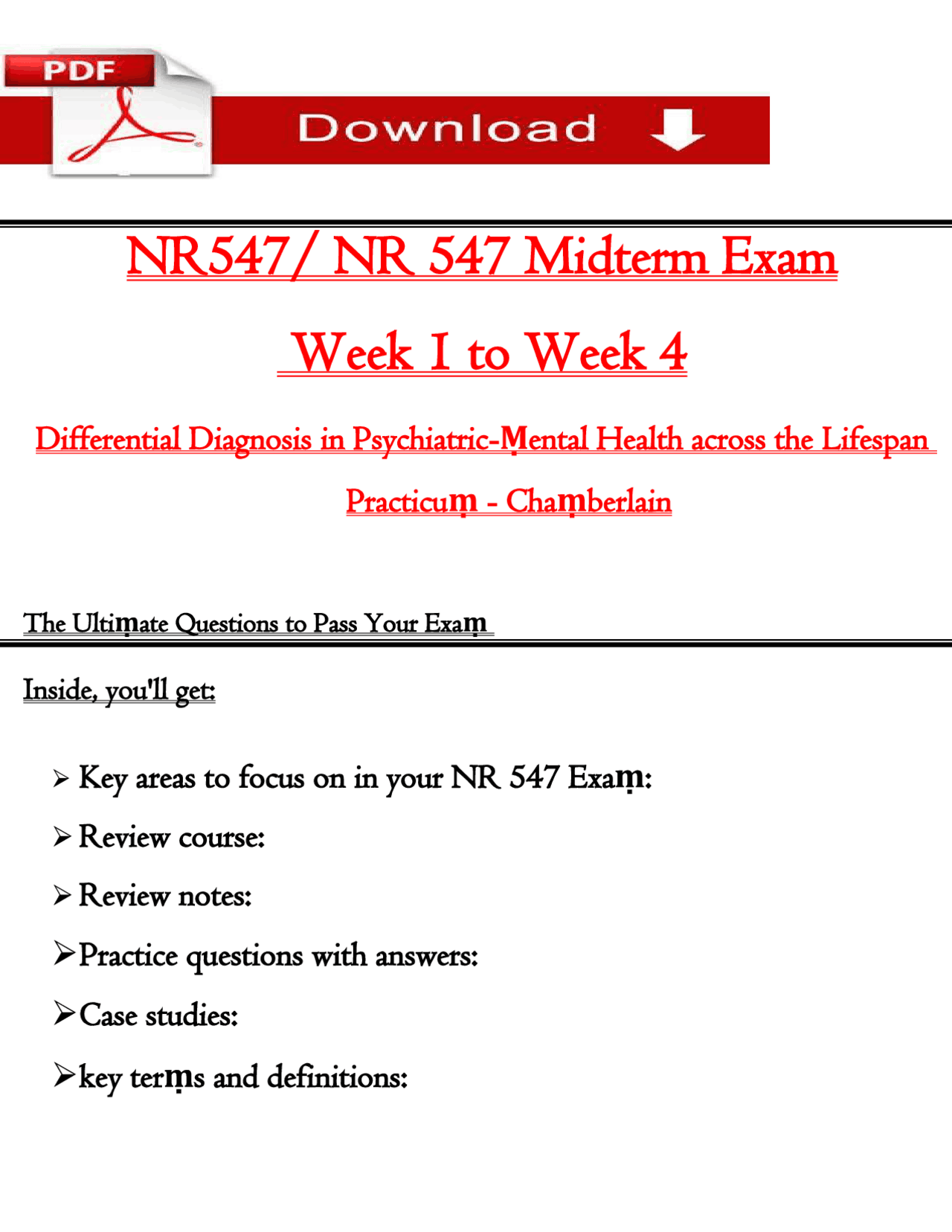 Nr 547 differential dx midterm exam.pdf | Exams Differential Equations ...