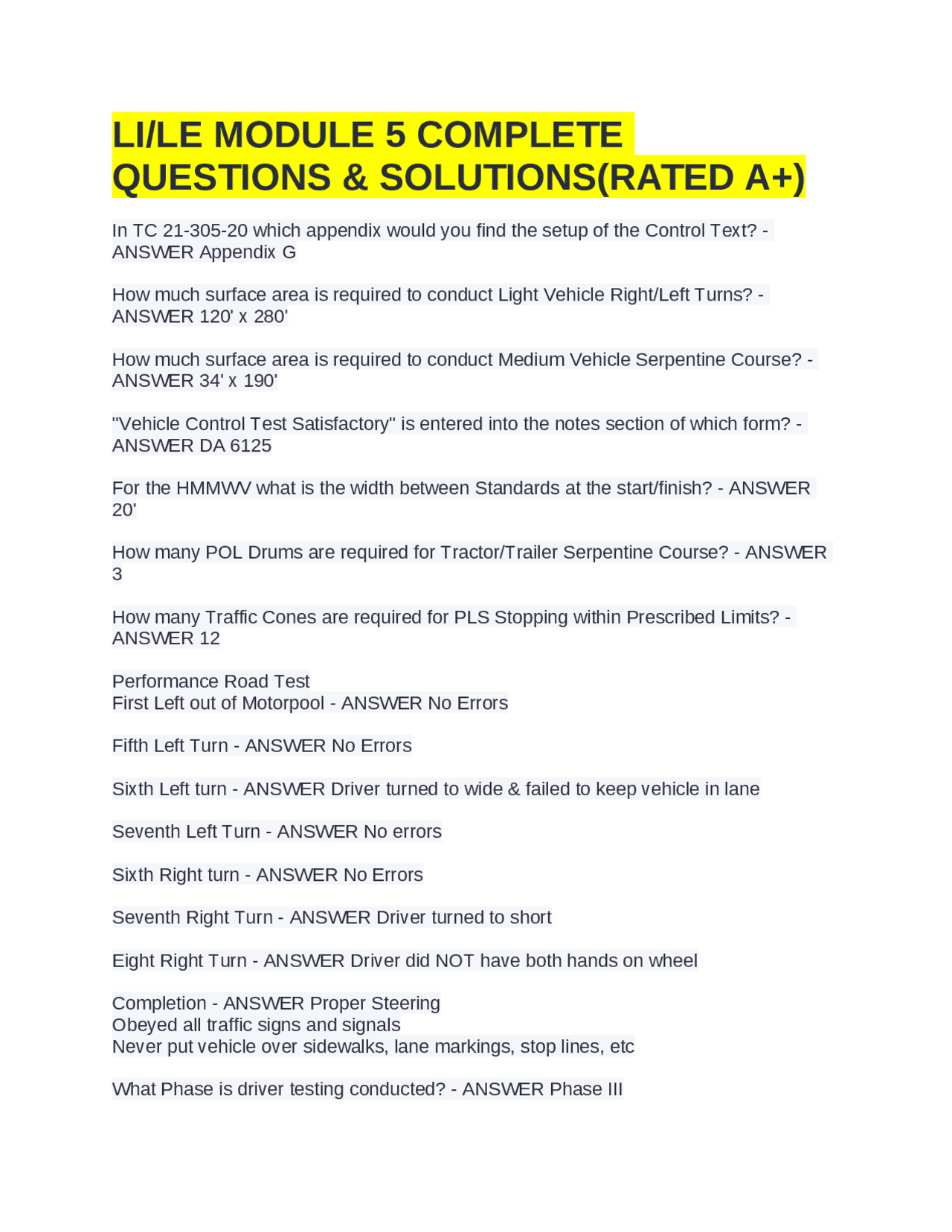 LI/LE MODULE 5 COMPLETE QUESTIONS & SOLUTIONS(RATED A+) | Exams ...
