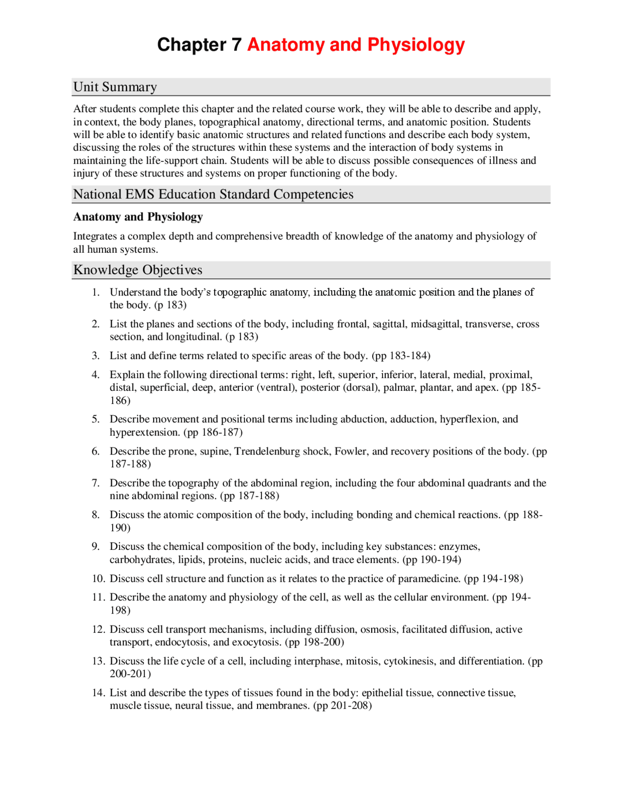 Ch07 Anatomy and Physiology | Study Guides, Projects, Research Biology ...