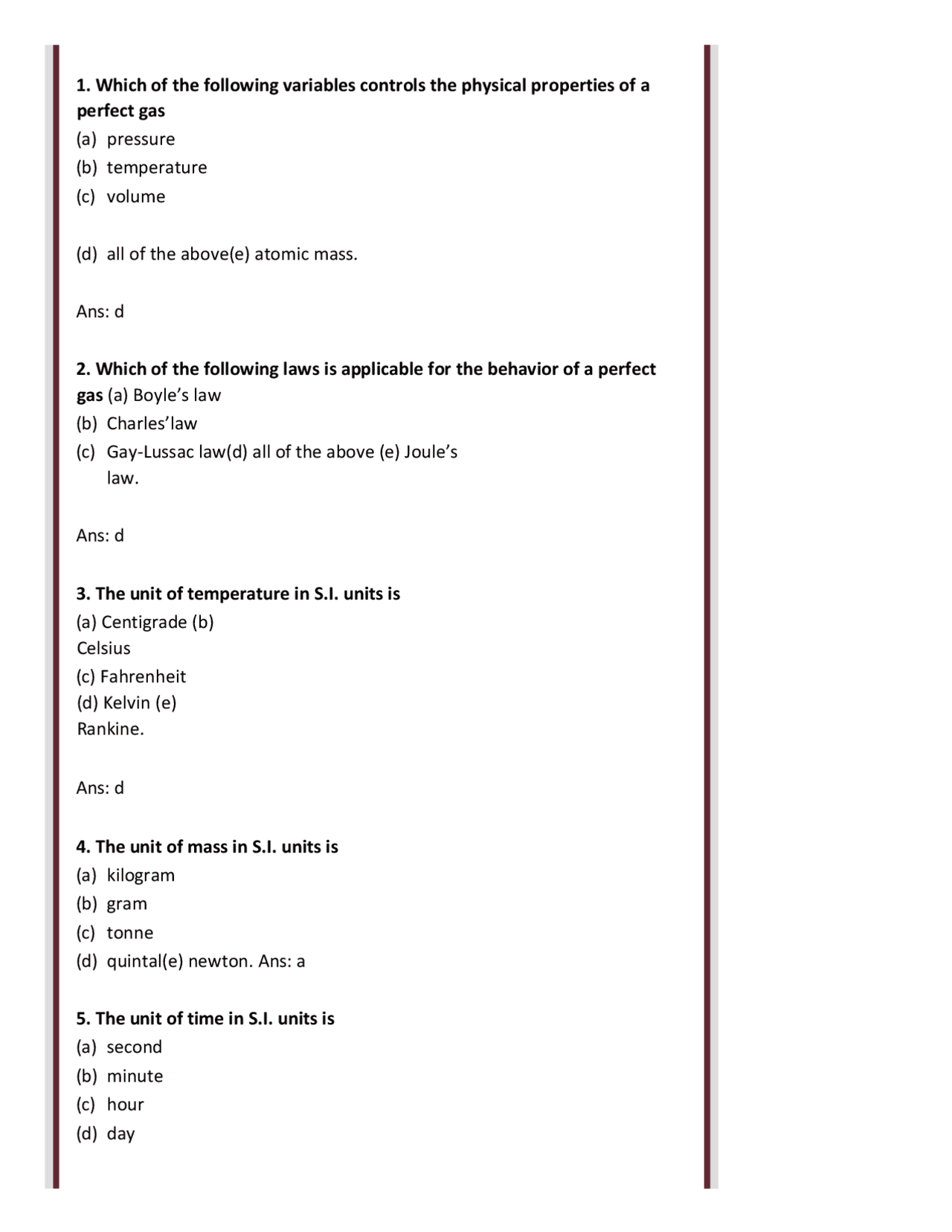 503444831 300 TOP Thermodynamics Multiple Choice Questions and Answers ...