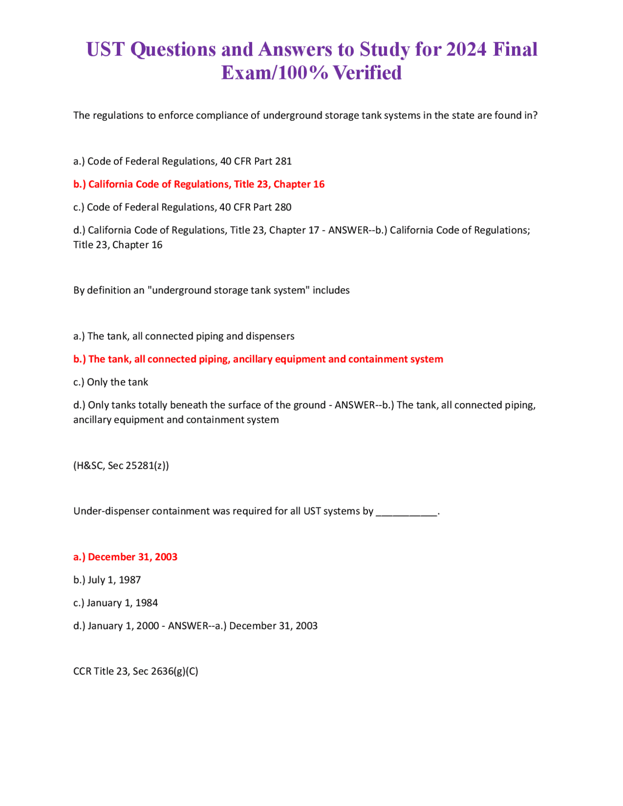 UST EXAM NEW REVIEW 2024 ACTUAL 160 EXAM QUESTIONS WITH CORRECT DETAILED AND VERIFIED ANSW ...