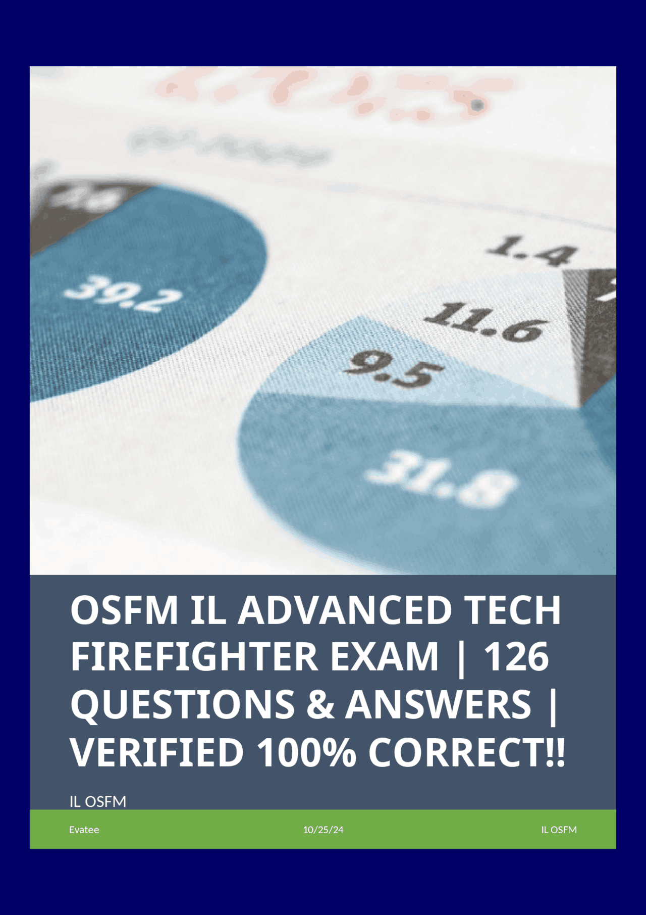 OSFM IL ADVANCED TECH FIREFIGHTER EXAM 126 QUESTIONS & ANSWERS VERIFIED ...