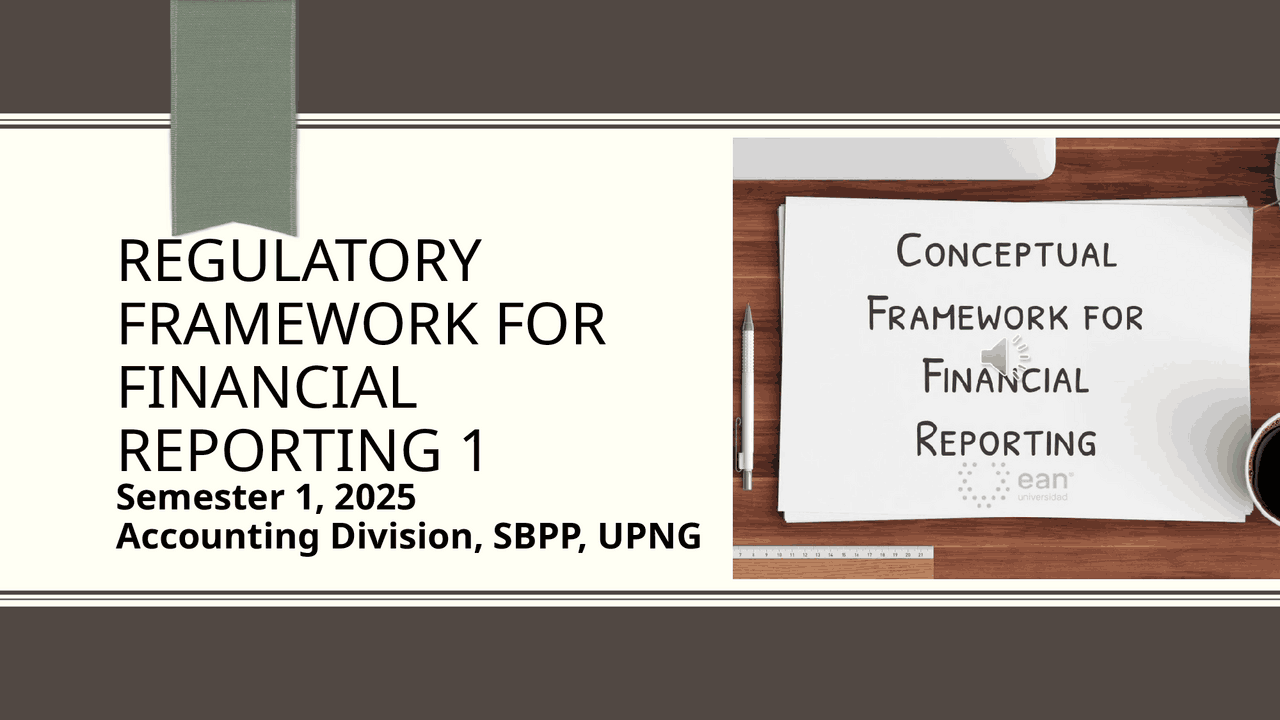 Financial Reporting: Qualitative Characteristics of Useful Information ...