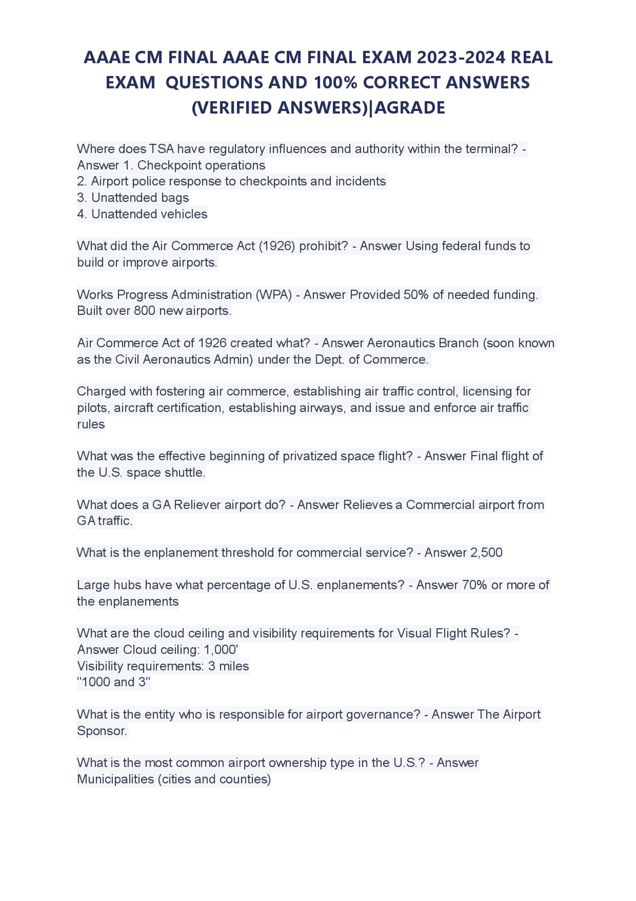 AAAE CM FINAL AAAE CM FINAL EXAM 2023-2024 REAL EXAM | Papers Nursing ...