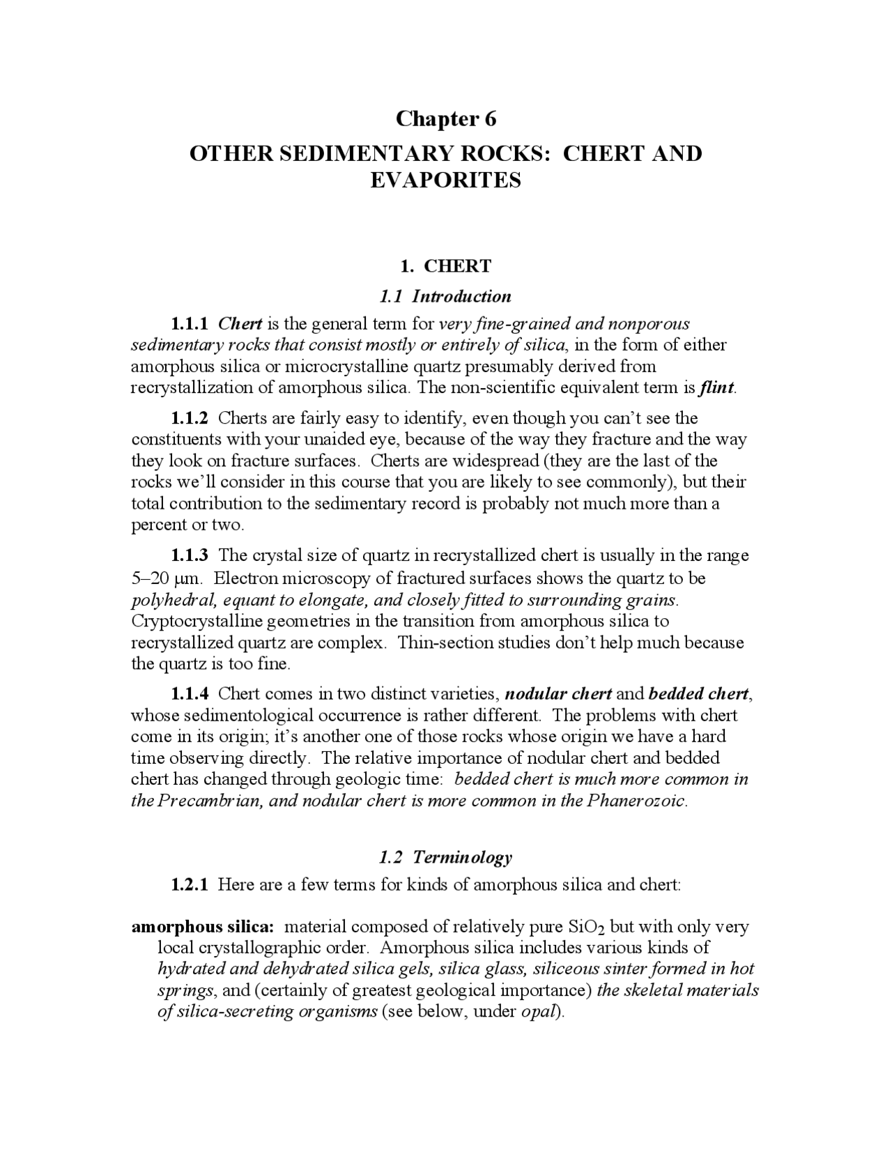 Chert: Properties, Formation, Uses, and Importance in Geological ...