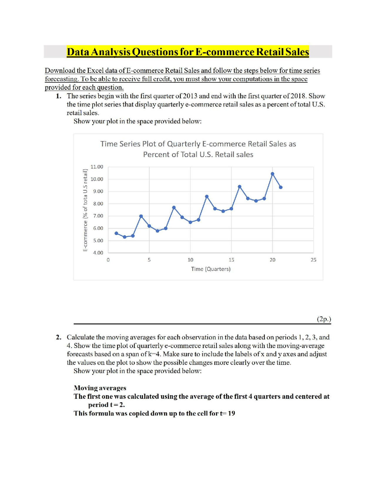 Data Analysis Questions for E-commerce Retail Sales | Exams Advanced ...