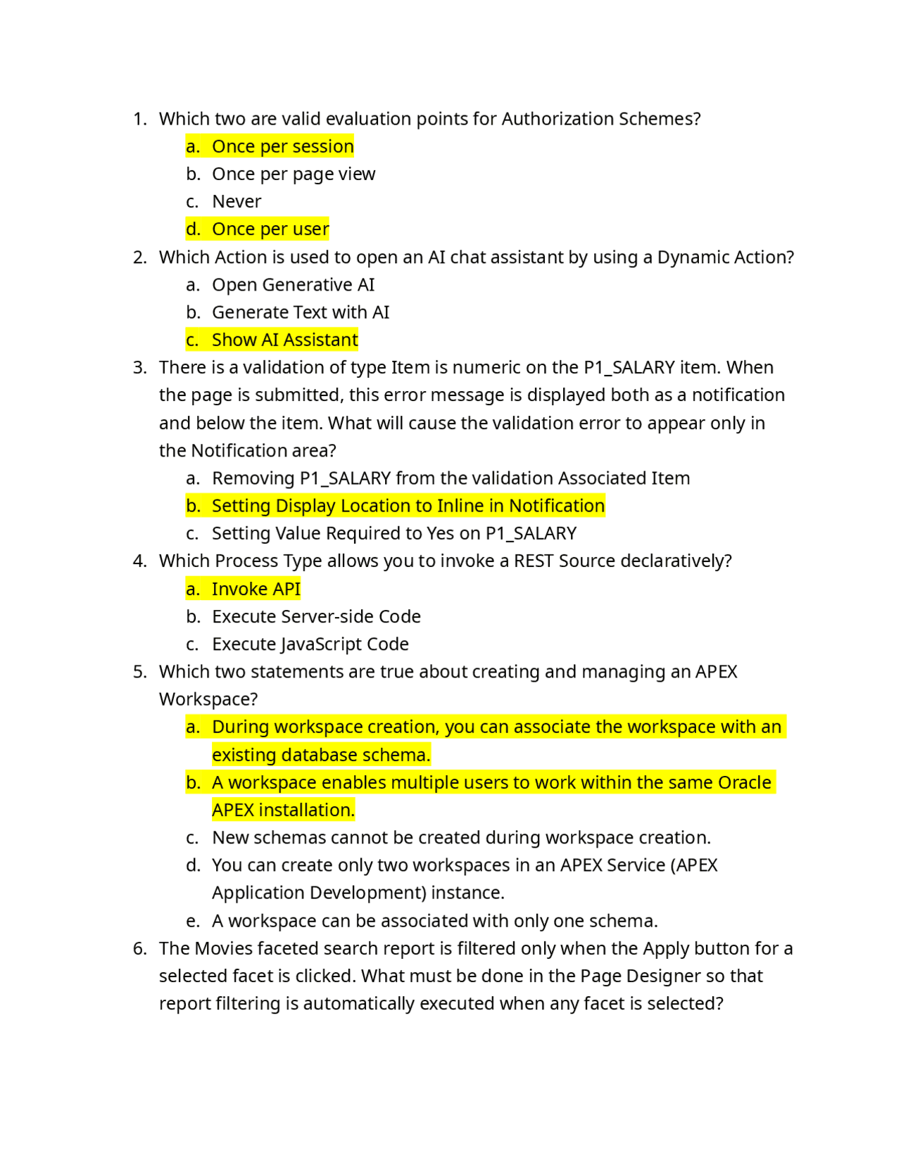 1Z0-771 Oracle APEX Cloud Developer Professional 2025 | Exams Management Information Systems ...