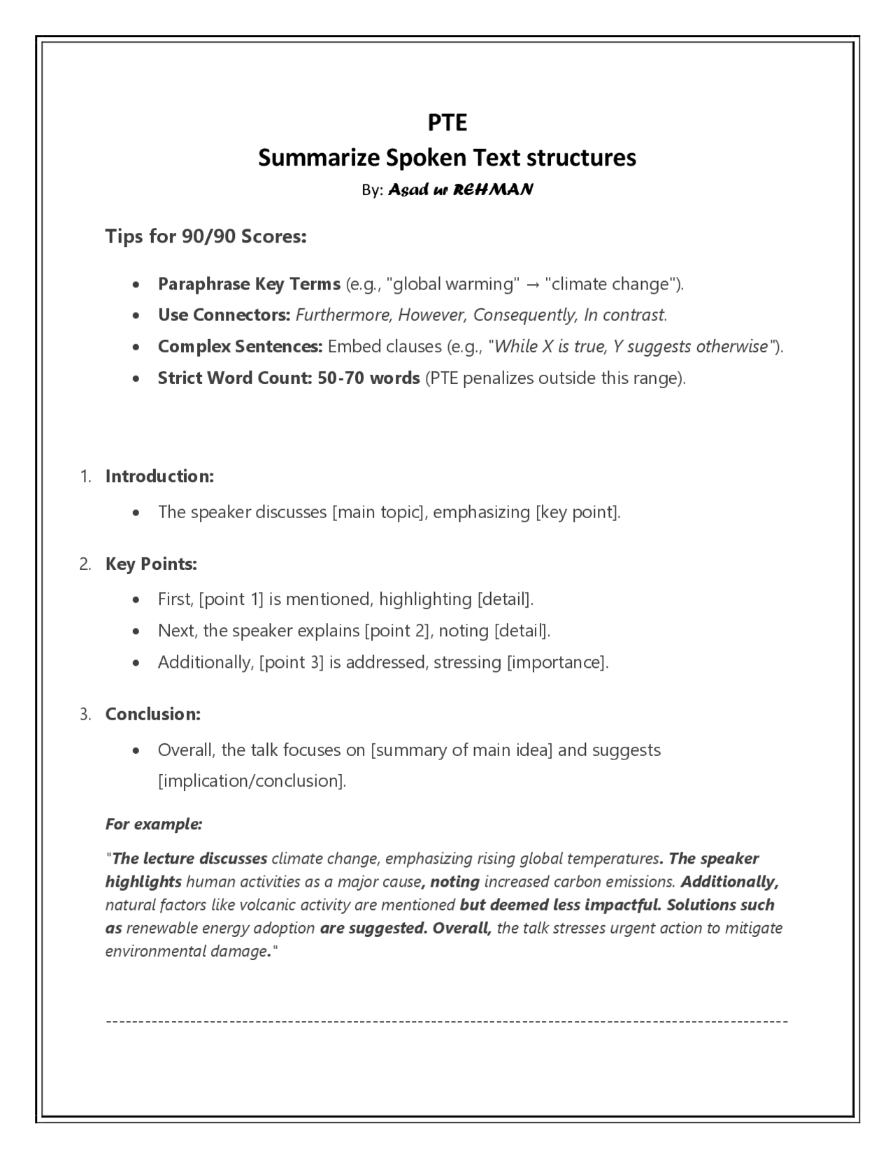 PTE unused templates to get 90 marks in 2025. | Schemes and Mind Maps ...