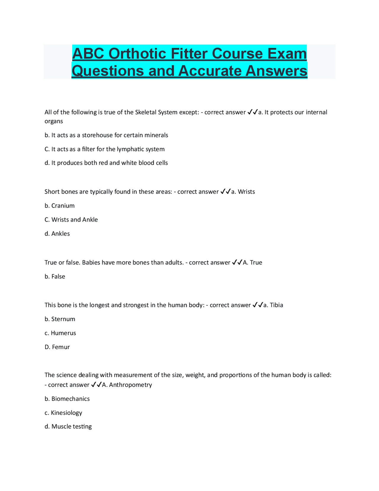 ABC Orthotic Fitter Course Exam Questions and Accurate Answers-min.pdf ...