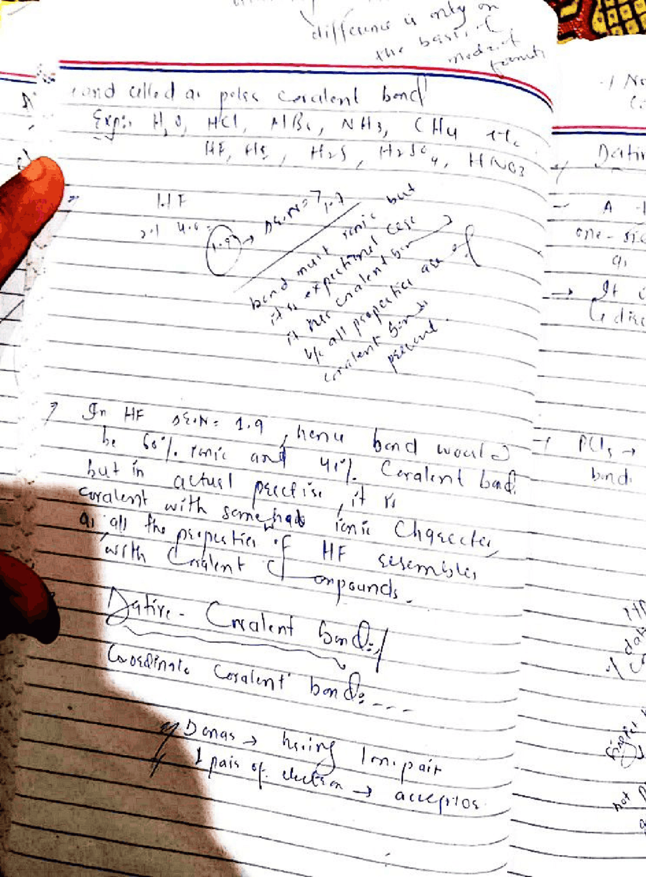 Inorganic chemistry handmade by me I'm student | Lecture notes ...