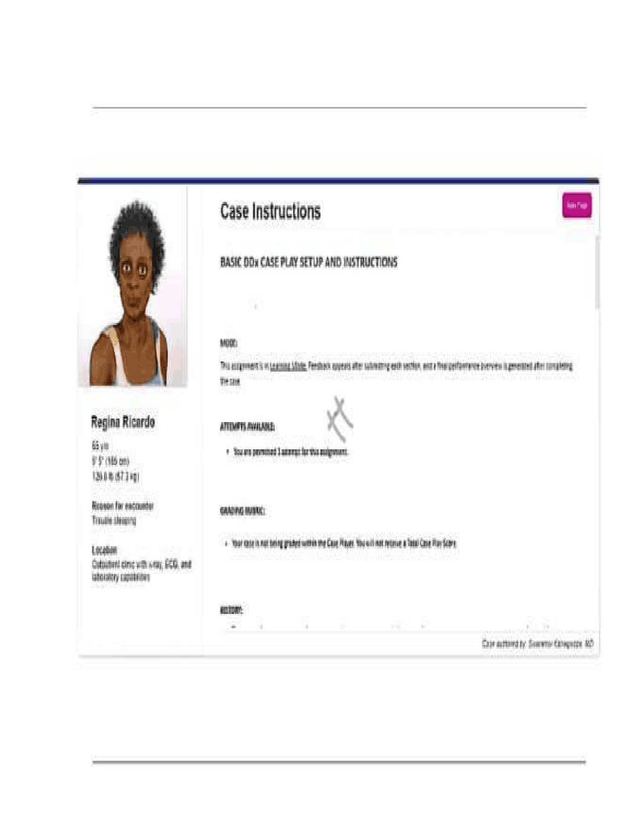 Trouble Sleeping in a 66-Year-Old Female: Regina Ricardo Case Study ...