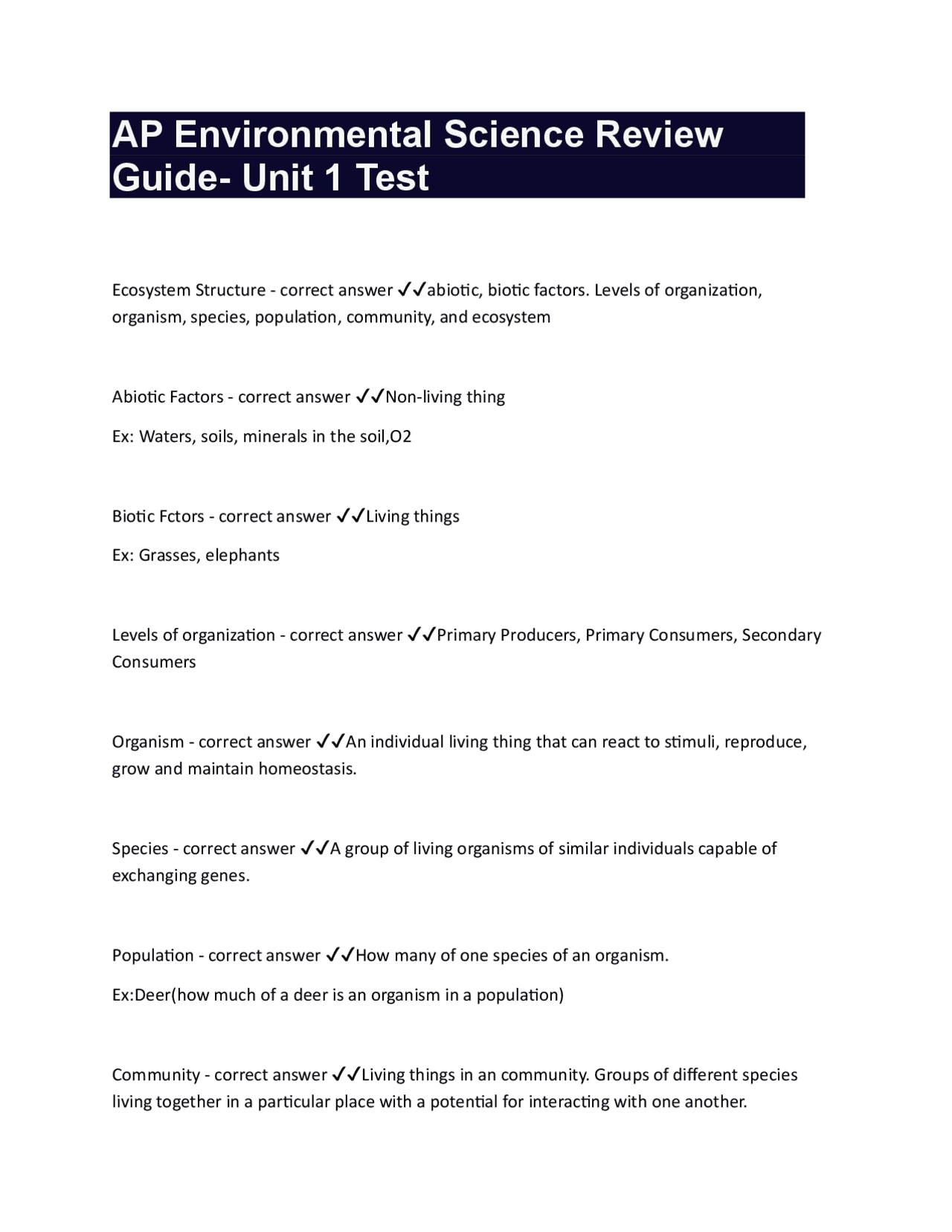 AP Environmental Science Review Guide-6.pdf | Exams Advanced Education ...
