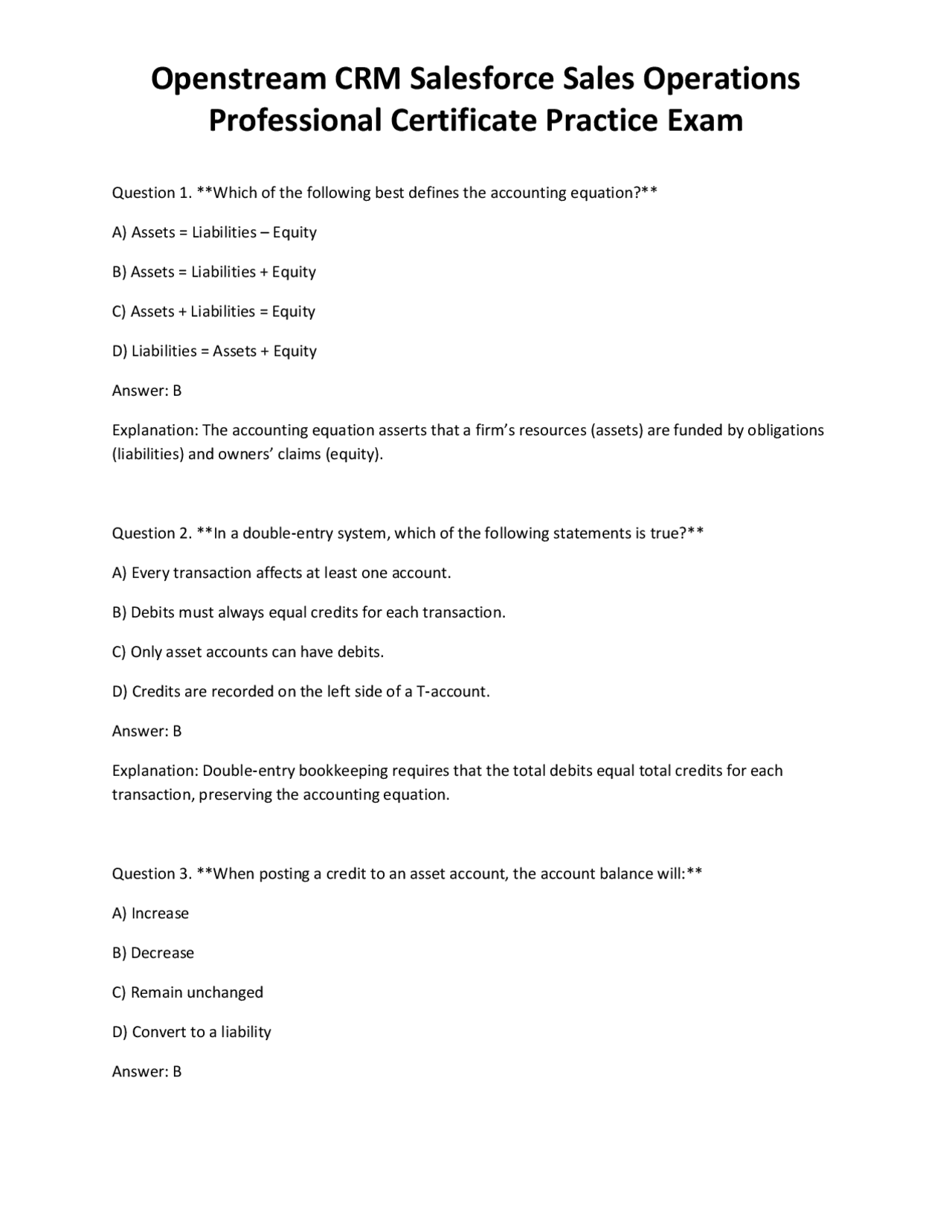 Openstream CRM Salesforce Sales Operations Professional Certificate ...
