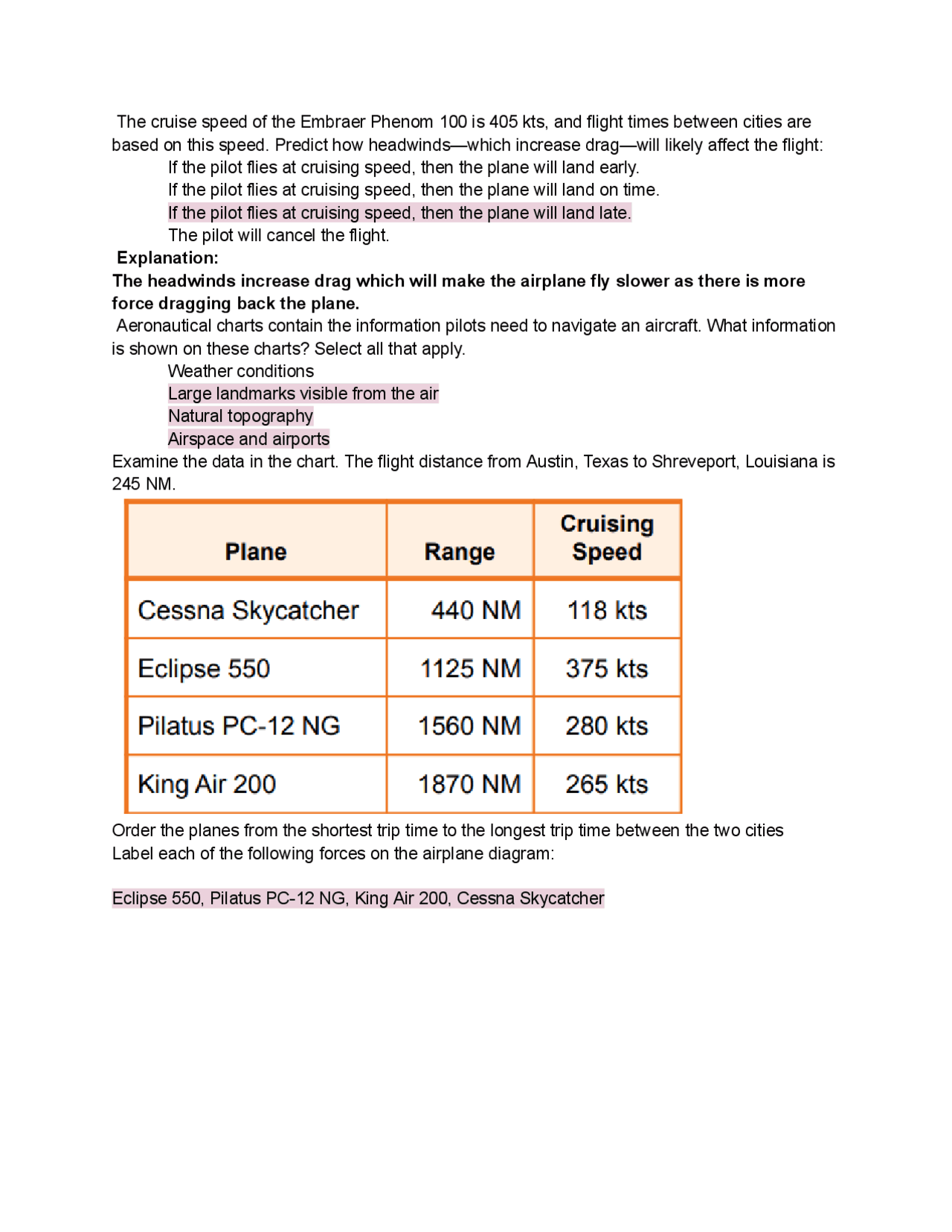 PLTW Flight and Space QA | Assignments Astronomy | Docsity