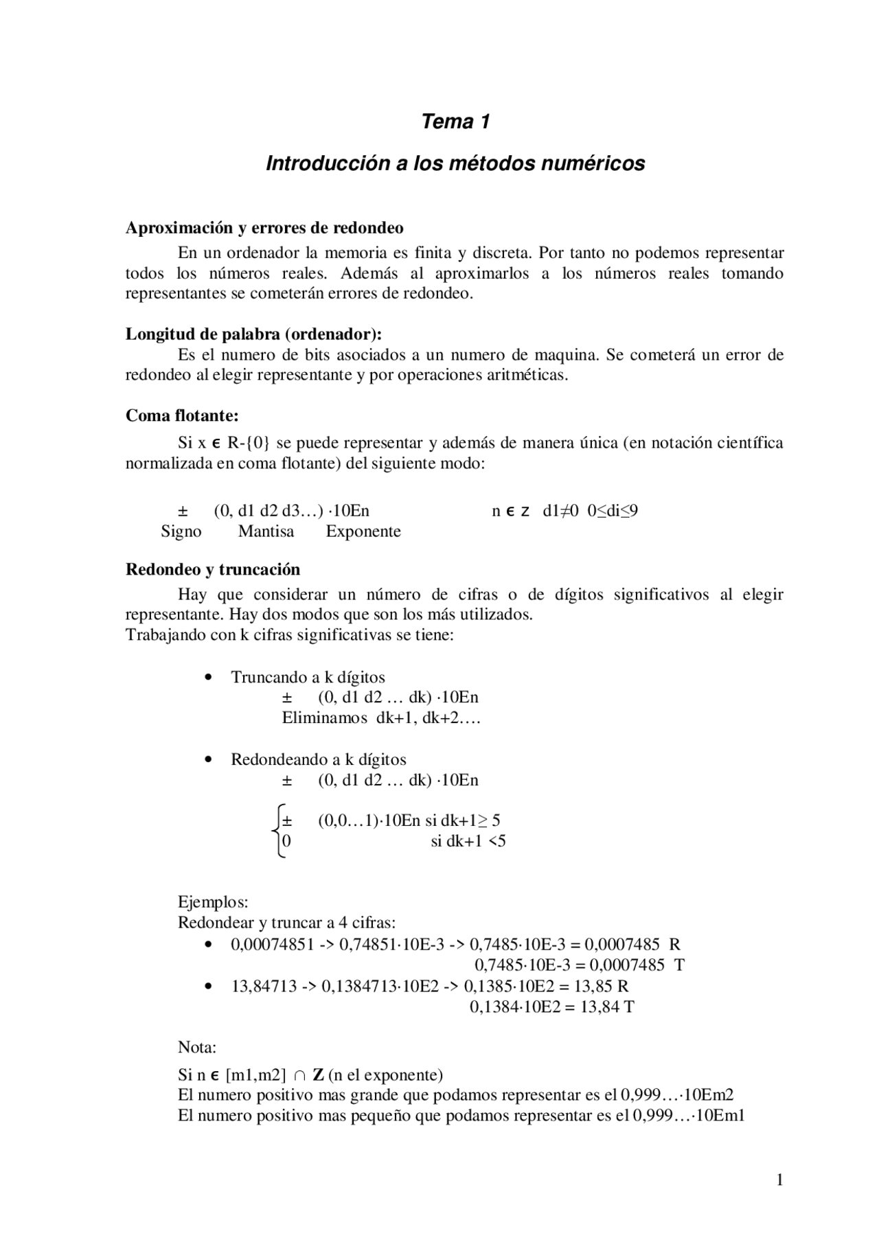 Cálculo 2 Temas del 1 al 4 - Apuntes de Cálculo - Docsity