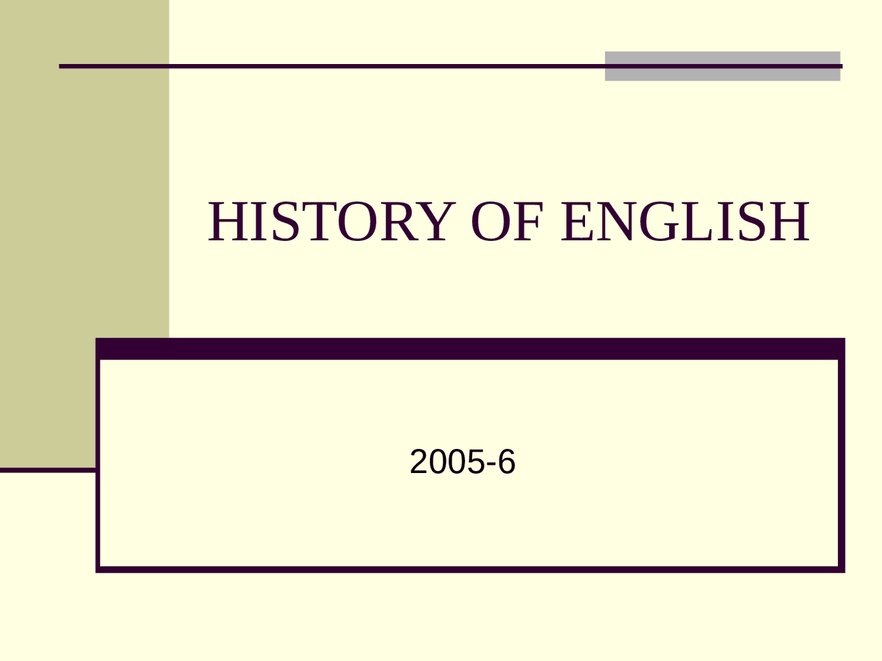 History of English - Unit 1 Powerpoint - Apuntes de Idioma Inglés - Docsity