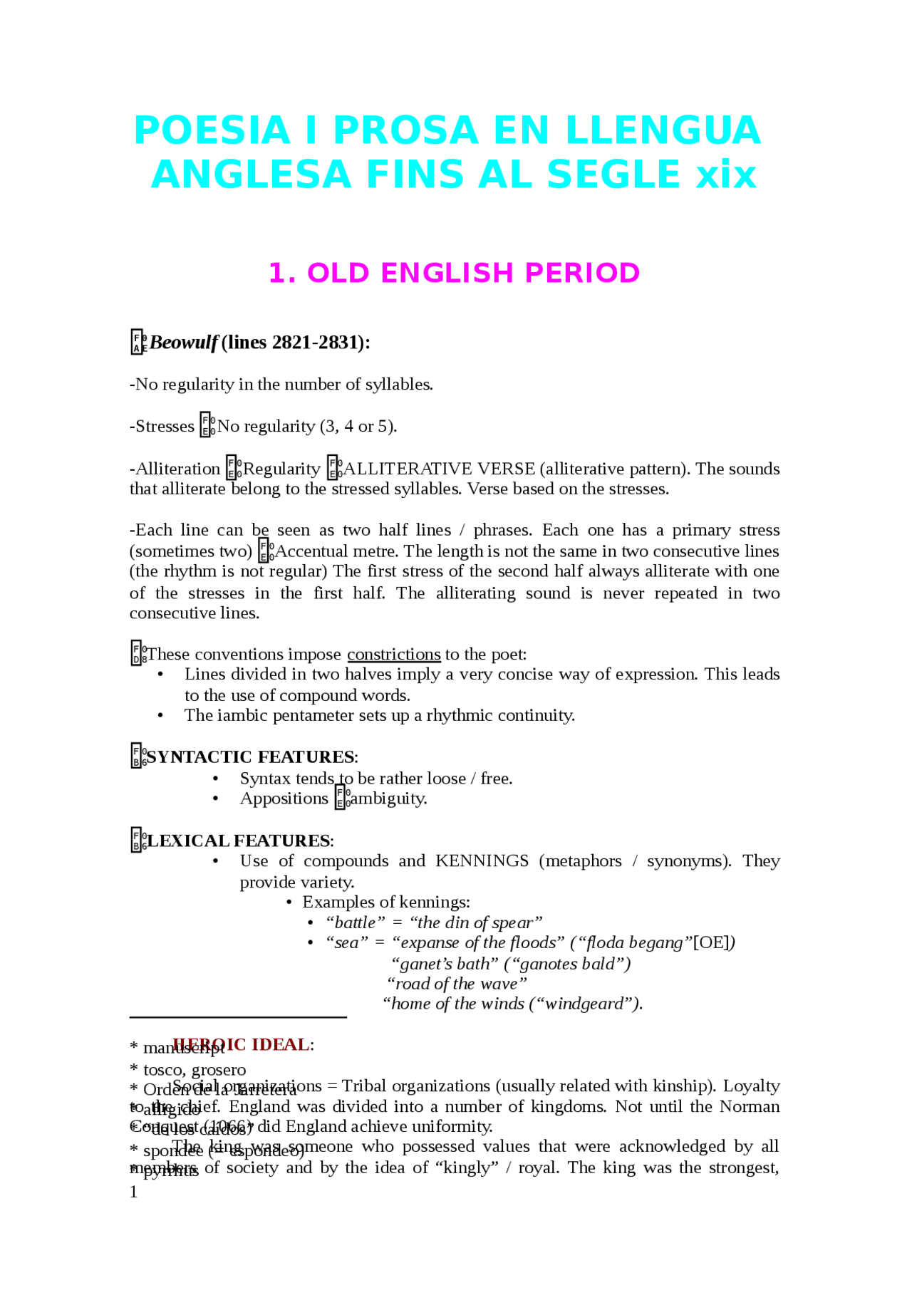 Poesía y Prosa (anual - 2 cuatrimestres) - Apuntes de Idioma Inglés ...