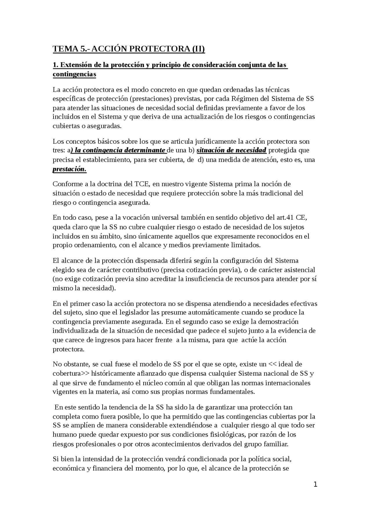 TEMA 5.- ACCIÓN PROTECTORA (II - Apuntes de Derecho de la seguridad ...