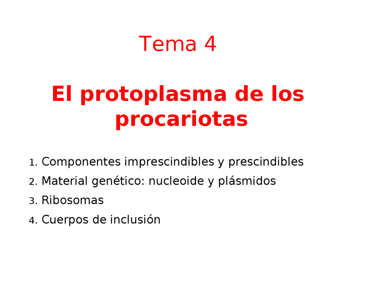 El protoplasma de los procariotas - Apuntes de Microbiología | Docsity