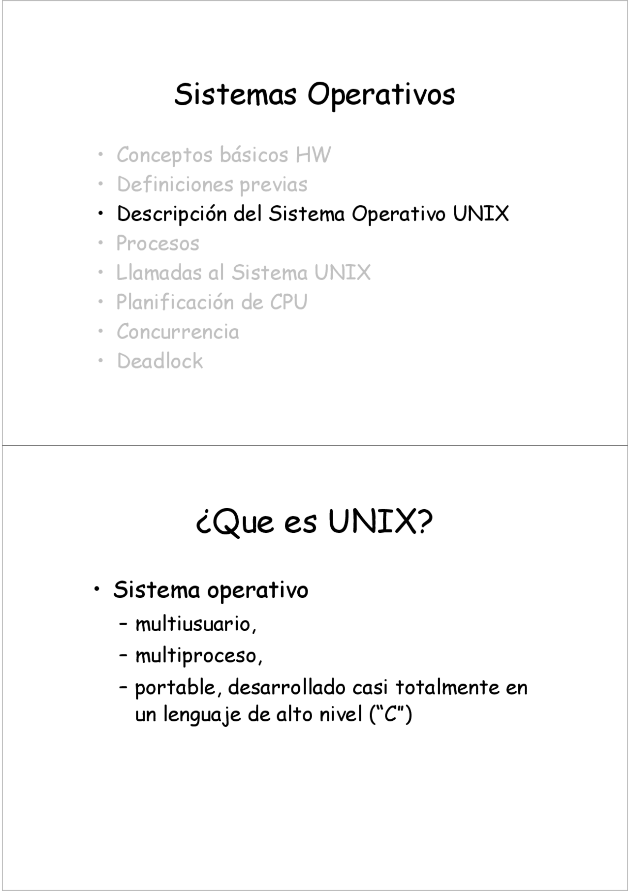 ¿Que es UNIX - Apuntes de Informática - Docsity