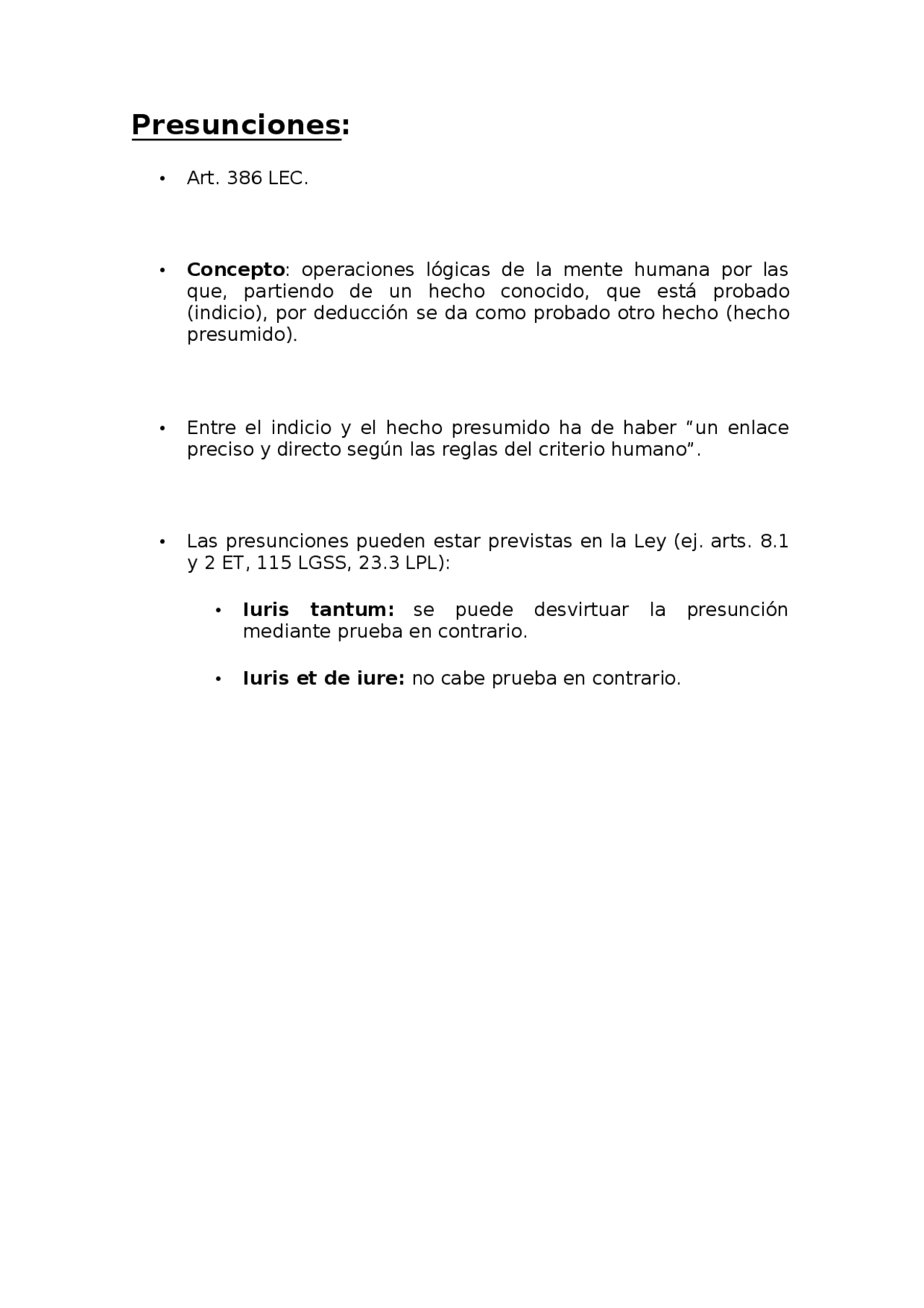 Esquema presunciones - Esquemas y mapas conceptuales de Derecho ...