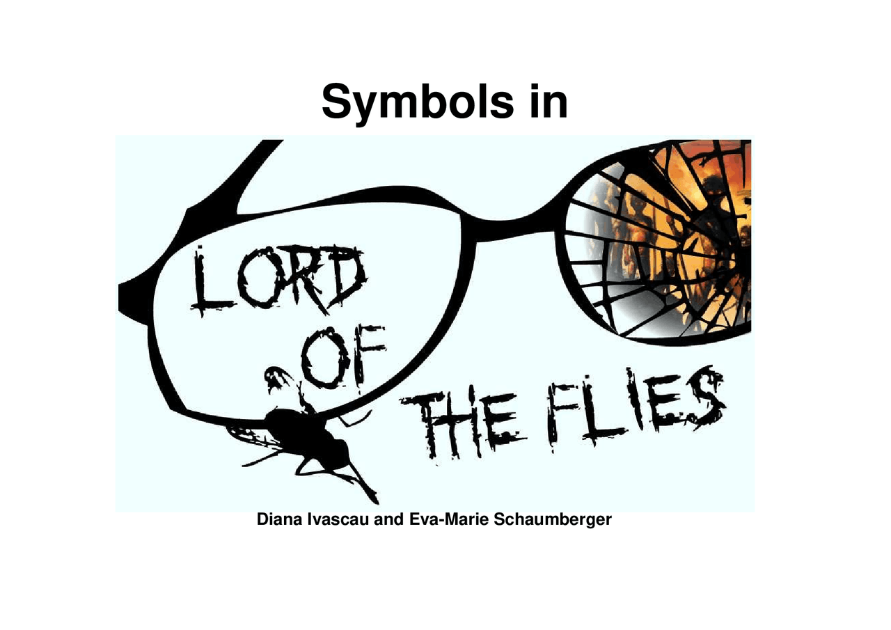 The lord of the flies symbols - Apuntes de Idioma Inglés - Docsity