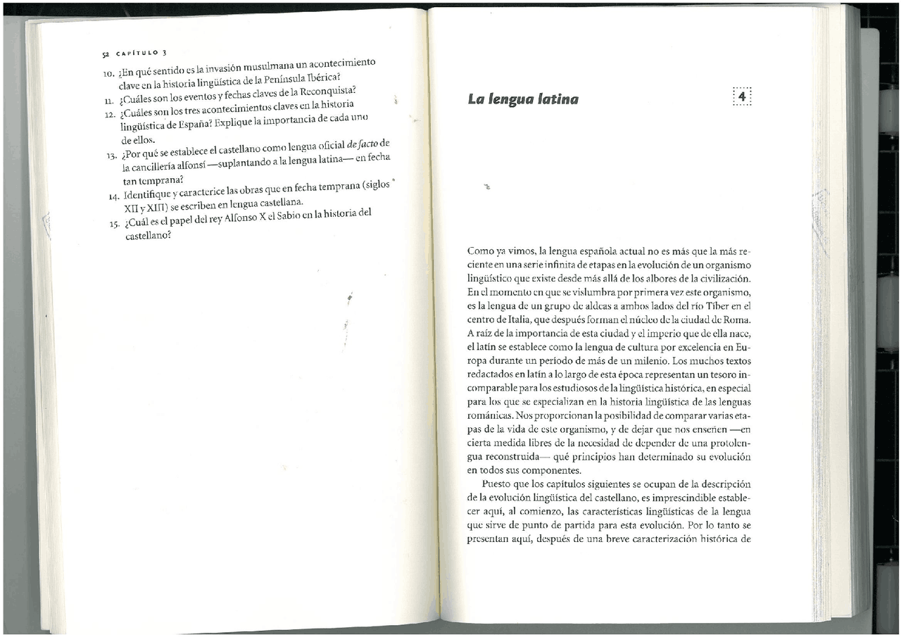 Etapas en la historia del latín - Apuntes de Filología hispánica - Docsity