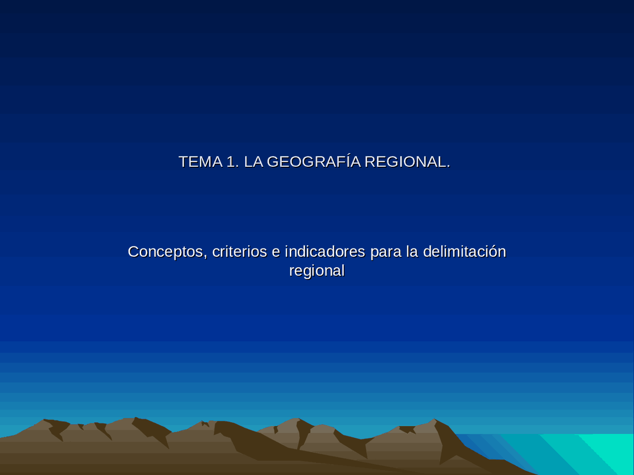 Power Point Geografía tema 1 resumen - Resúmenes de Historia del Arte ...
