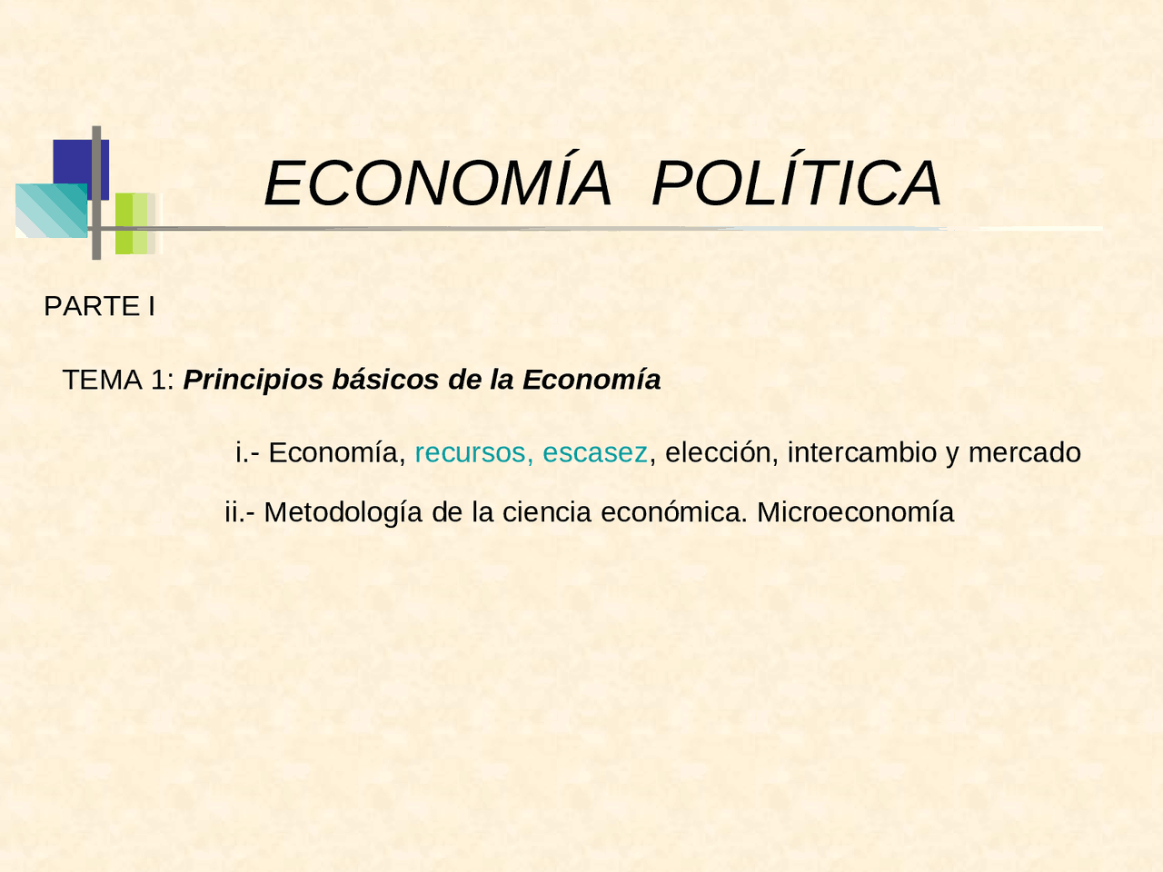 La Economía - Jacob Viner, Alfred Marshall, James Buchanan - Apuntes de ...