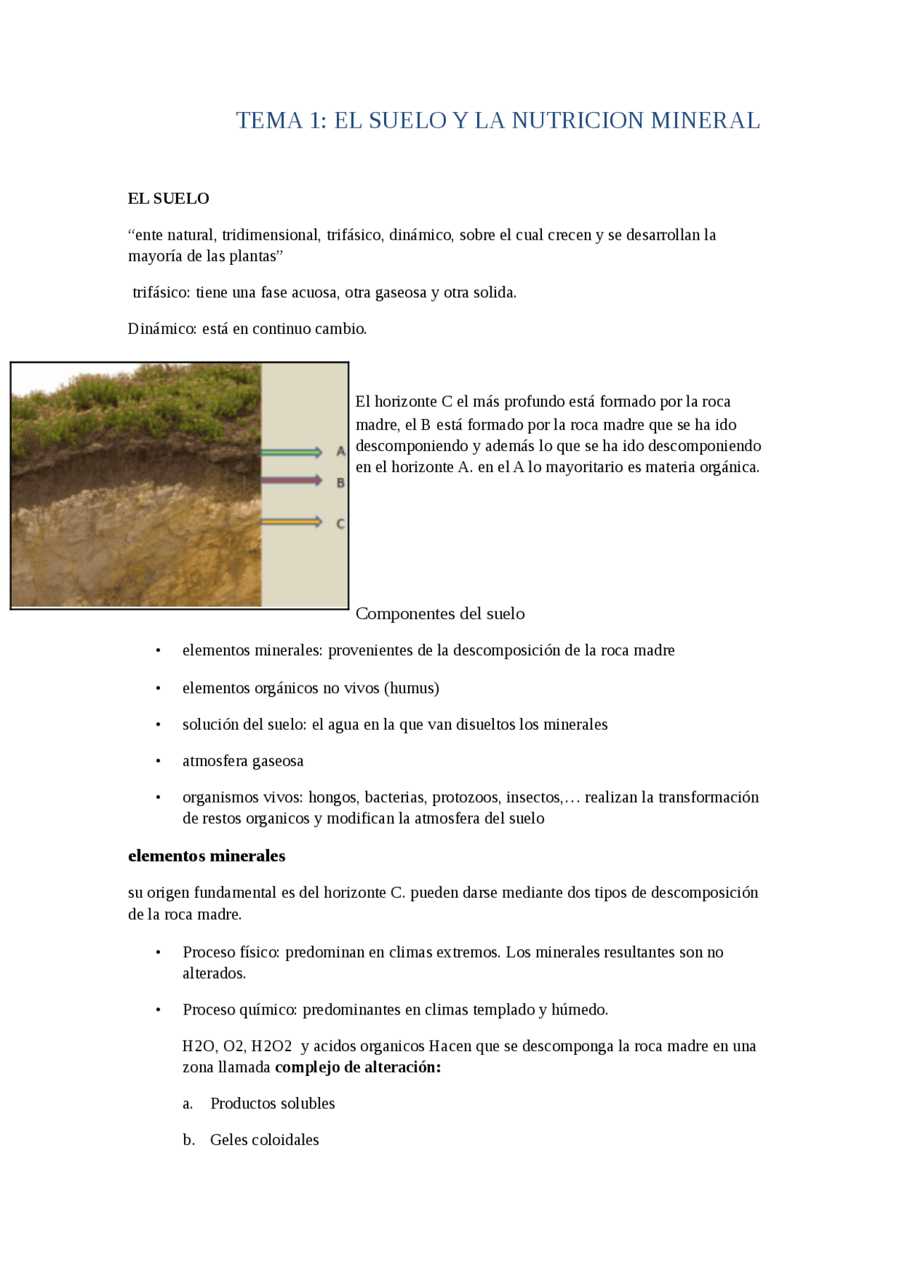 Fisiovegetal tema 1 - Apuntes de Fisiología de las Plantas - Docsity