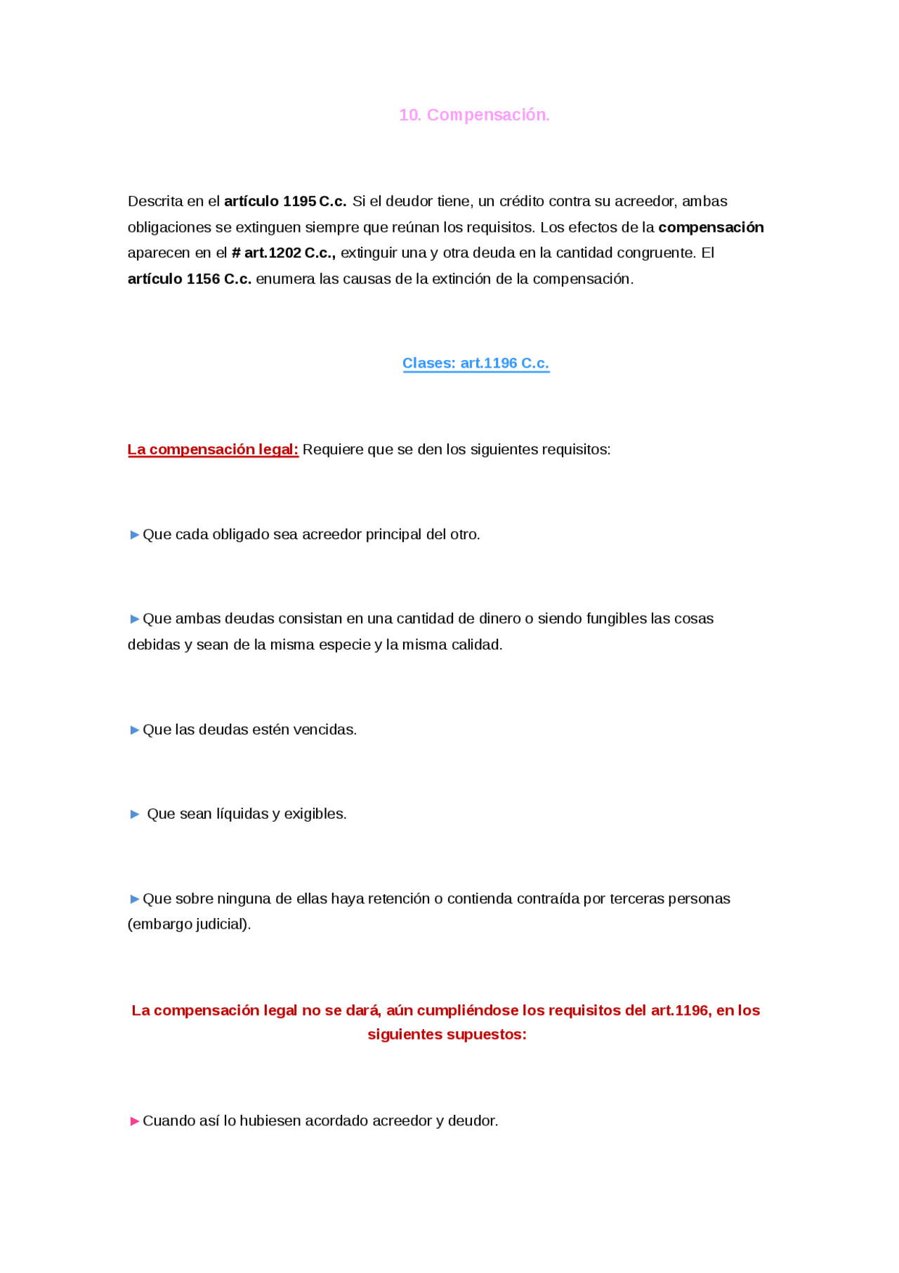 Compensacion derecho civil 2 uco derecho - Apuntes de Derecho Civil ...
