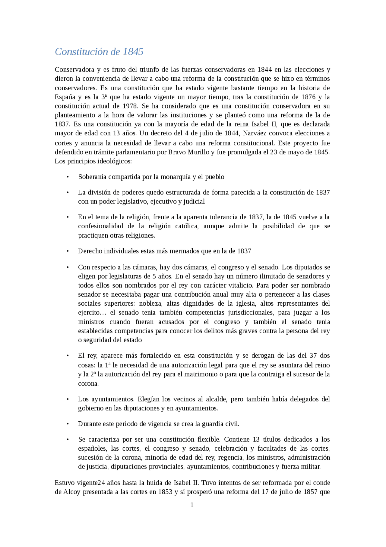 Constitución española de 1869 y sistema legal en España - Prof. Peláez ...