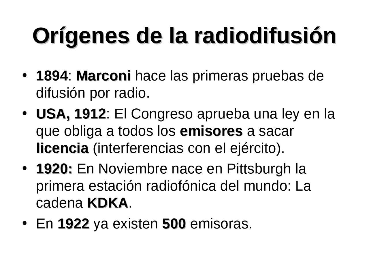 Orígenes de la radiodifusión - Apuntes de Comunicación Audiovisual ...