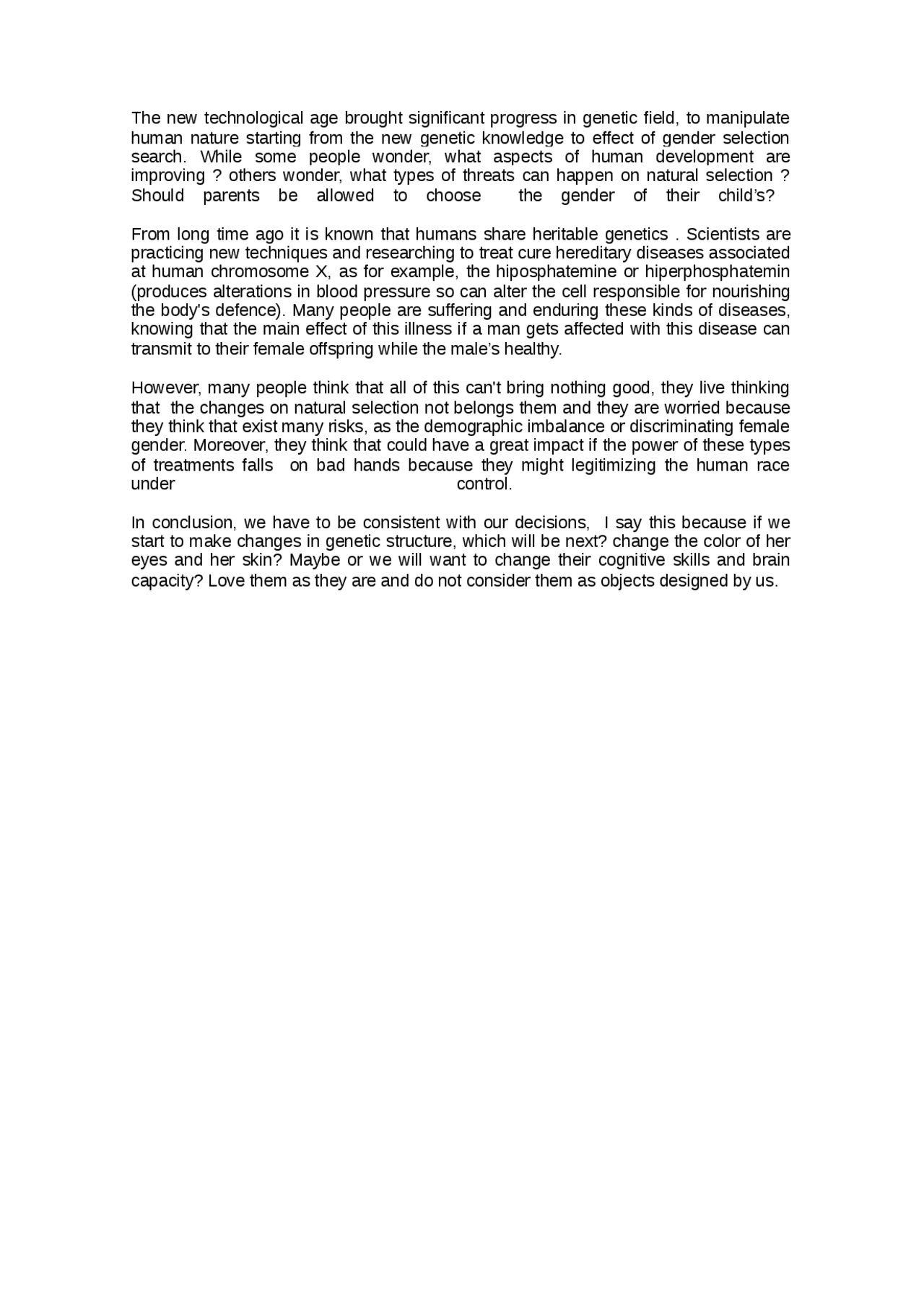 Discursive essay example - Apuntes de Idioma Inglés - Docsity