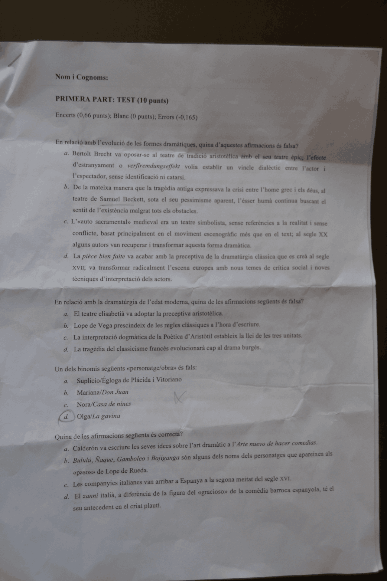 Historia del Arte 06 2014 - Exámenes de Historia del Arte - Docsity