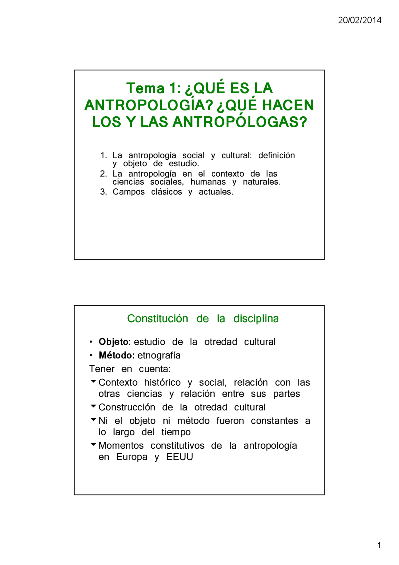 ¿Qué es la antropología? ¿Qué hacen los y las antropólogas? - Apuntes ...