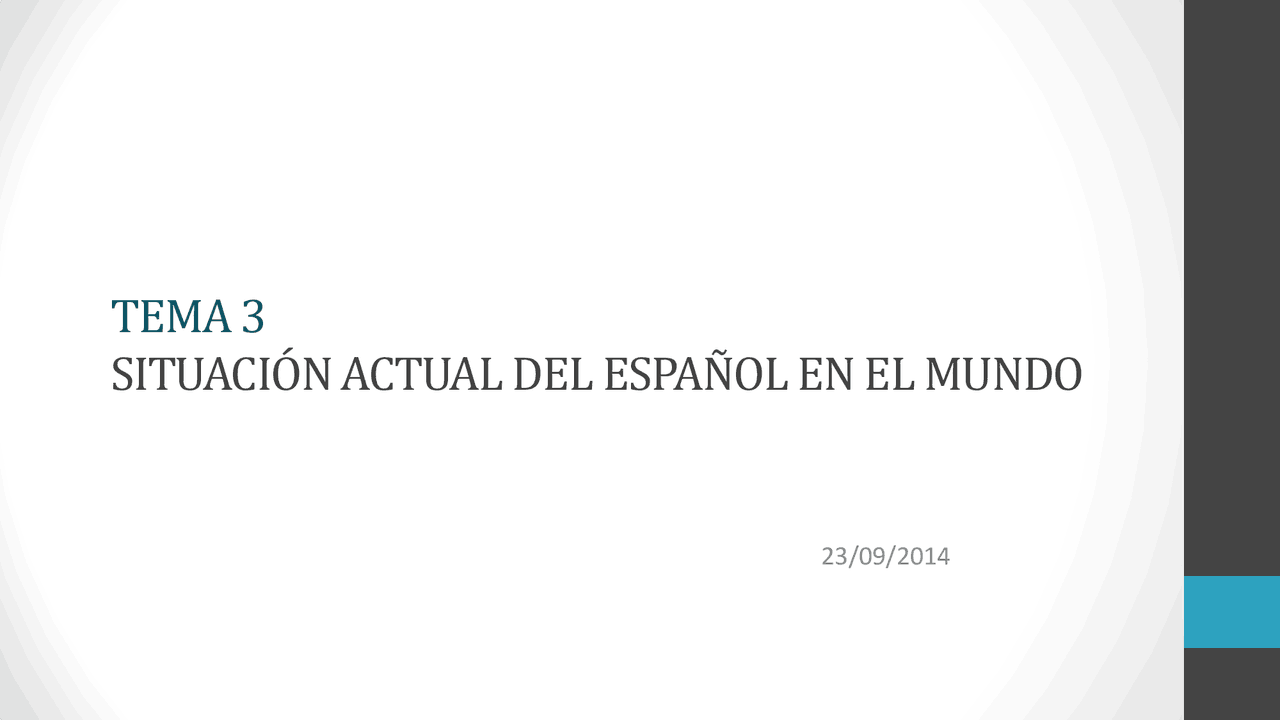 Hispanidad, hispanofonía, hispanoproclividad • Conceptos utilizad ...