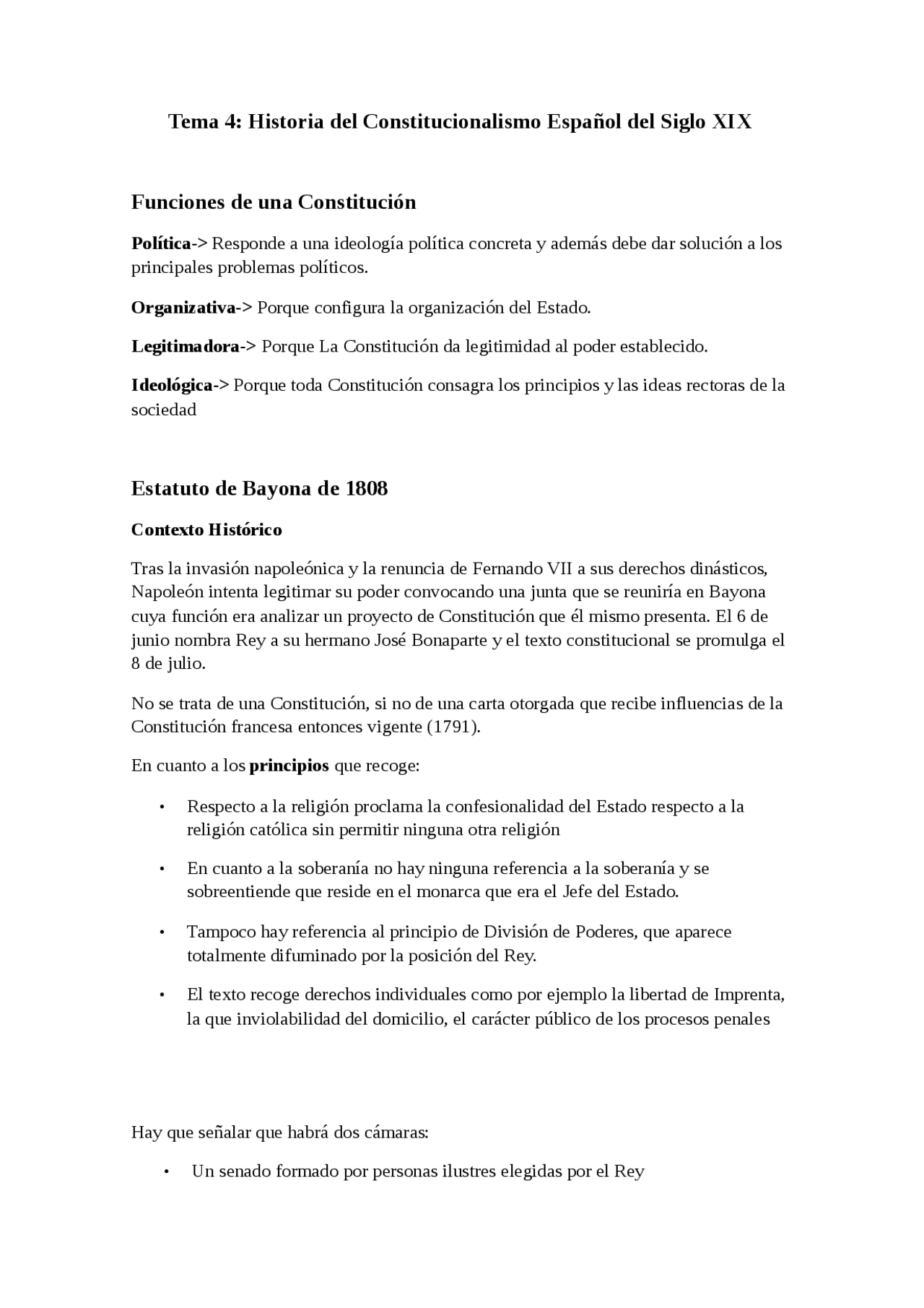 Constitución de 1837 Se proclama de nuevo la Constitución de Cádi ...