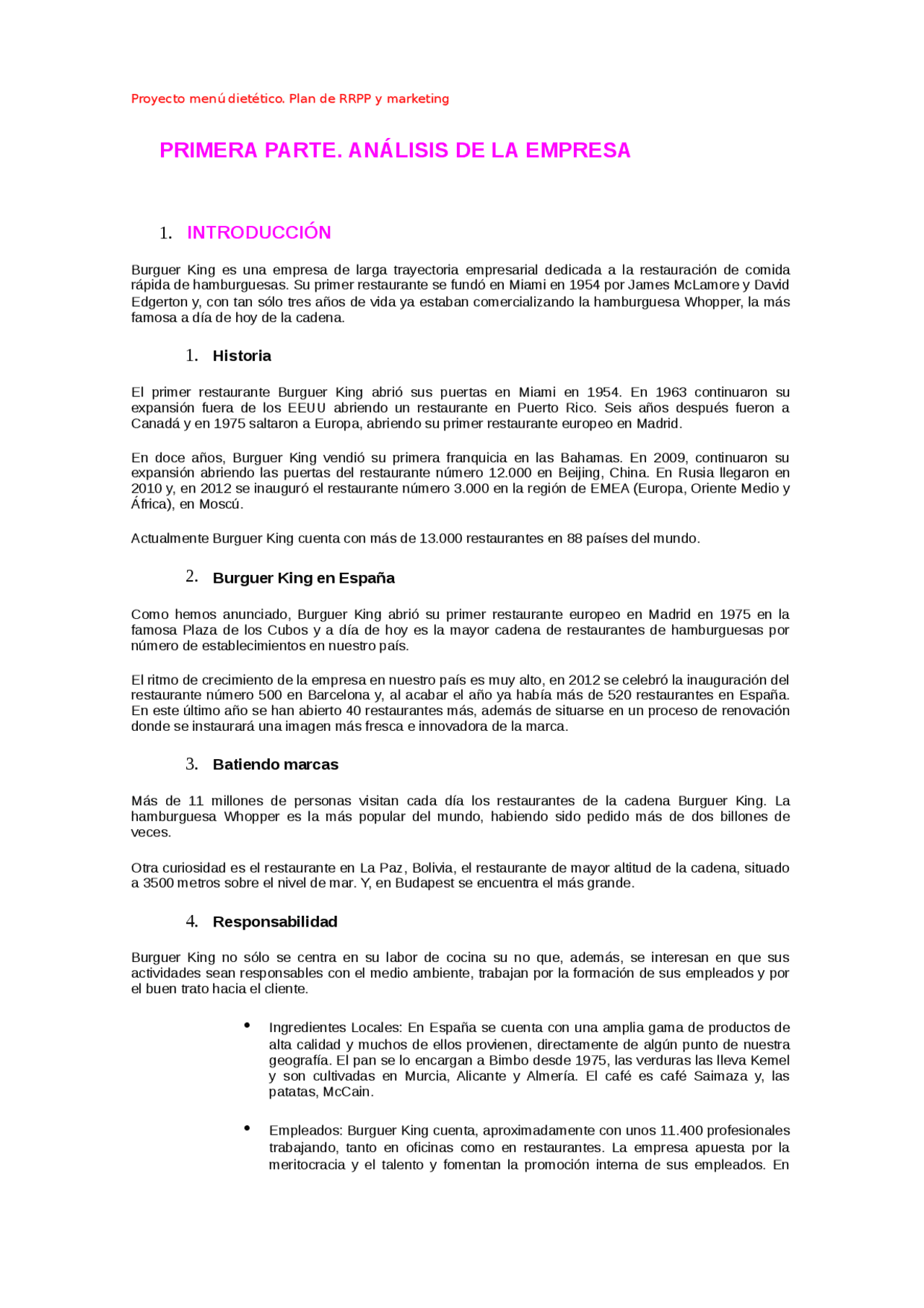 Trabajo sobre un plan de RRPP - Guías, Proyectos, Investigaciones de ...