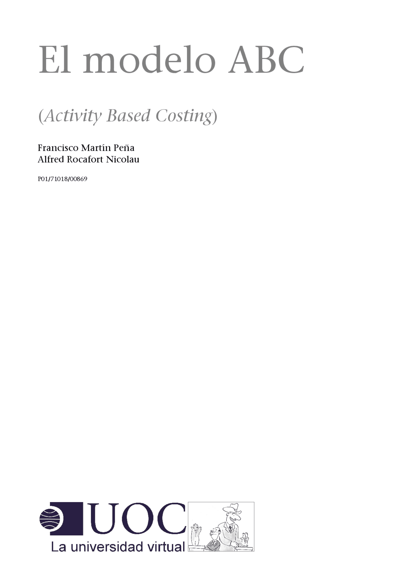 Modelo ABC (Contabilidad analitica) - Apuntes de Contabilidad Analítica ...