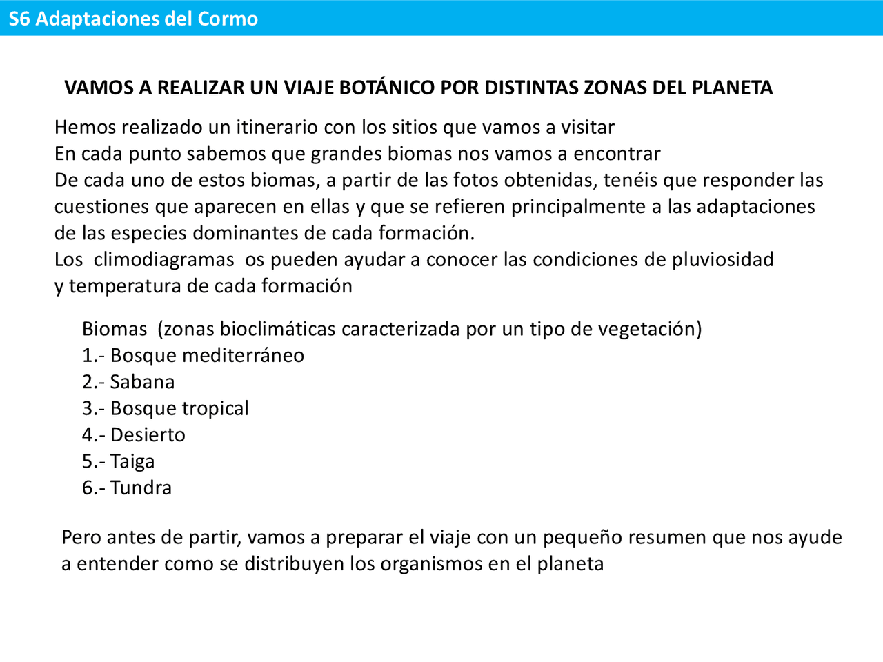 Adaptacion cormo - Apuntes de Botánica y Agronomía - Docsity