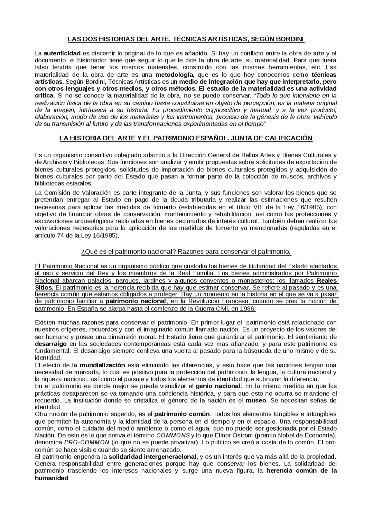 Preguntas de examen 2013 - Exámenes de Historia del Arte - Docsity